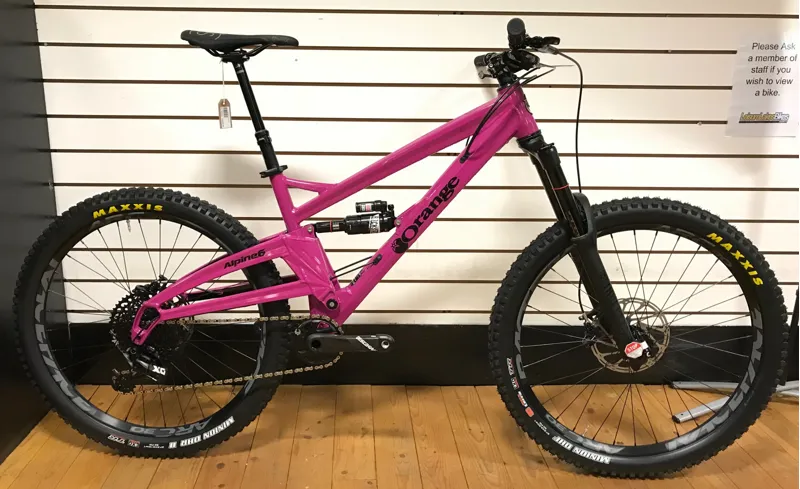 Orange Alpine 6 RS 27.5 Mountain Bike 2018 Fuschia