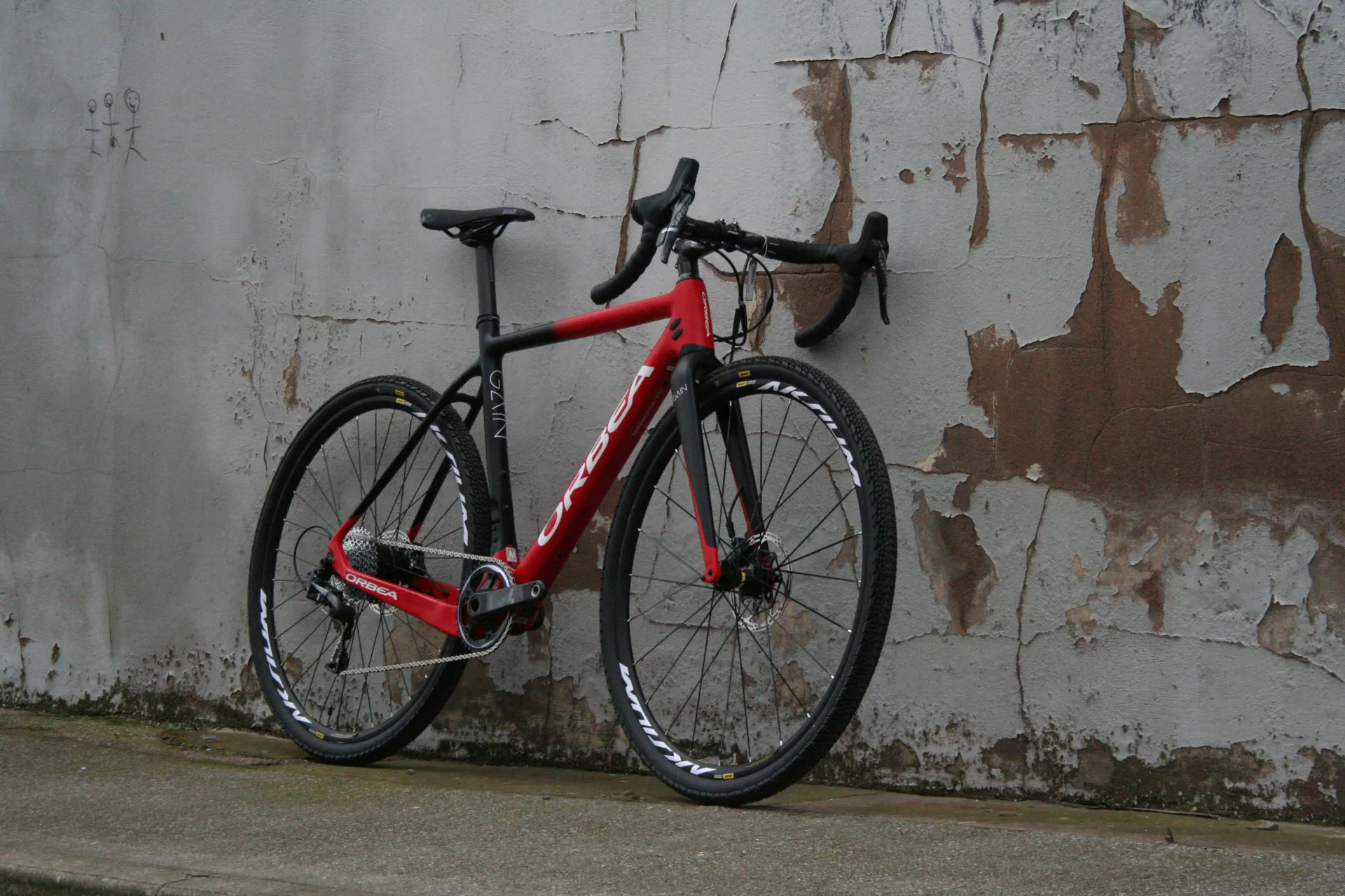 Orbea Gain M21 Electric Bike Custom Build 2019 Medium Black/Red