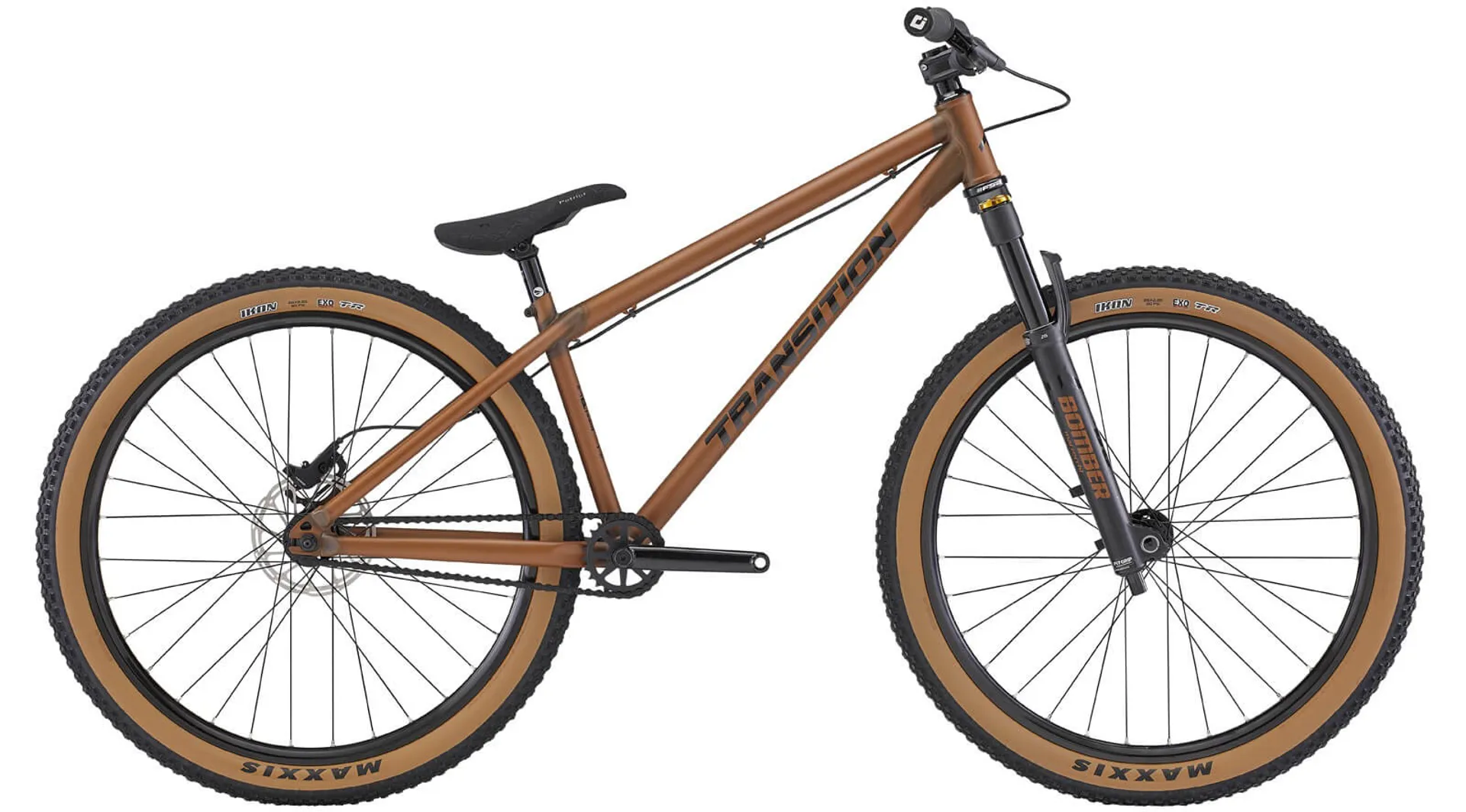 Transition PBJ Dirt Jump Bike 2023 Transparent Copper