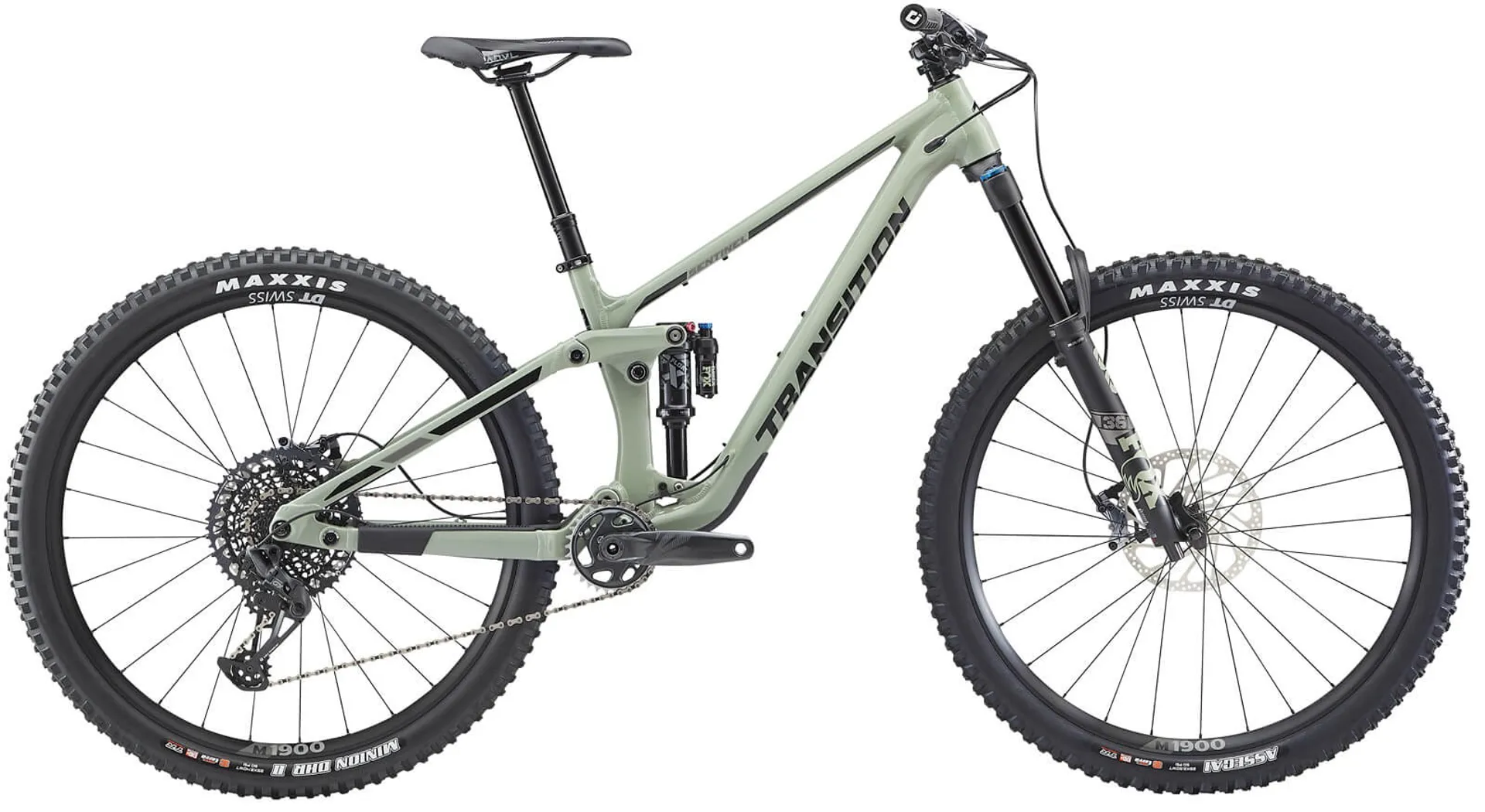 Transition Sentinel Alloy GX Mountain Bike 2023 Misty Green