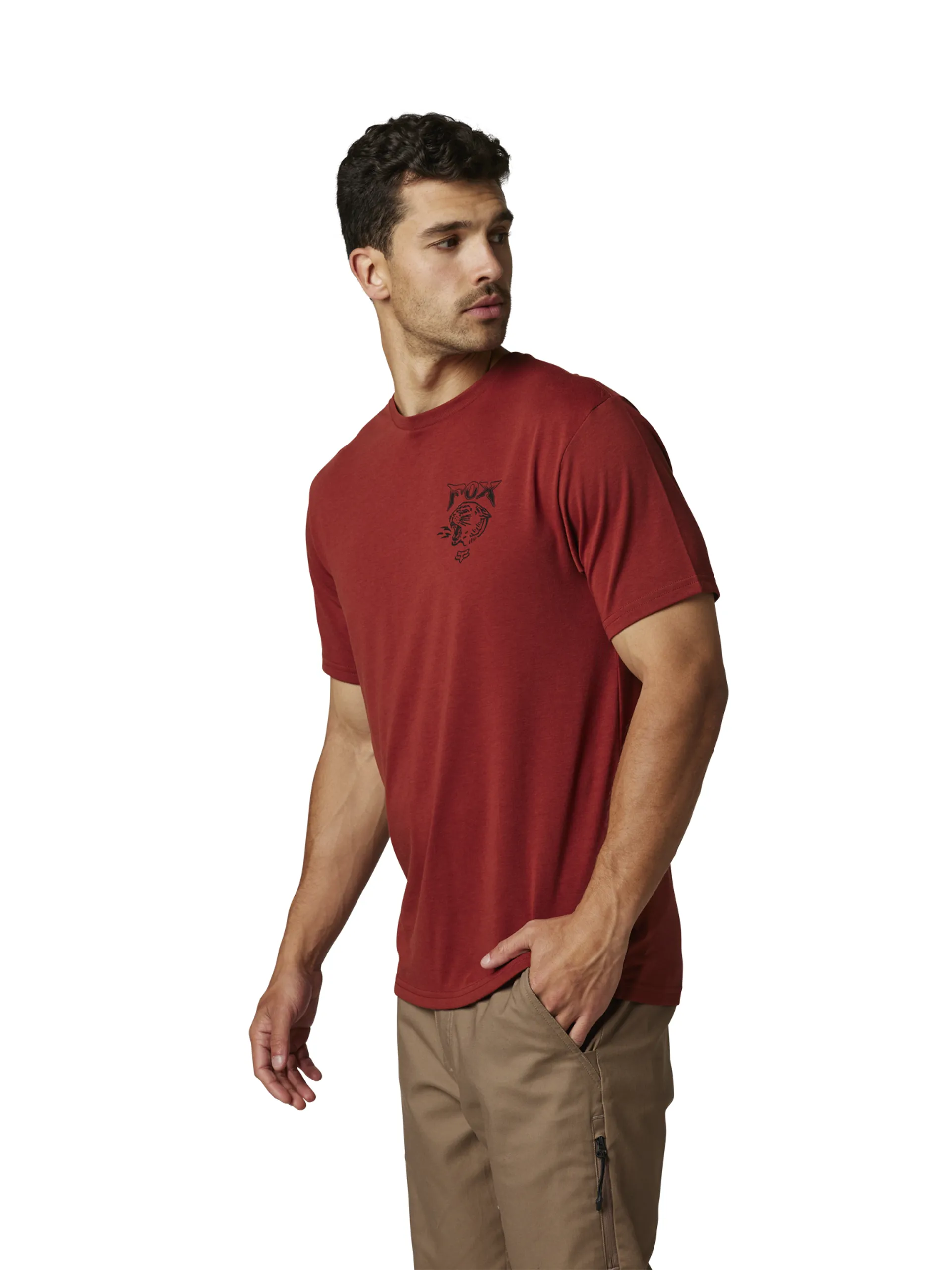 Fox Torrero SS Tech Tee Shirt Copper