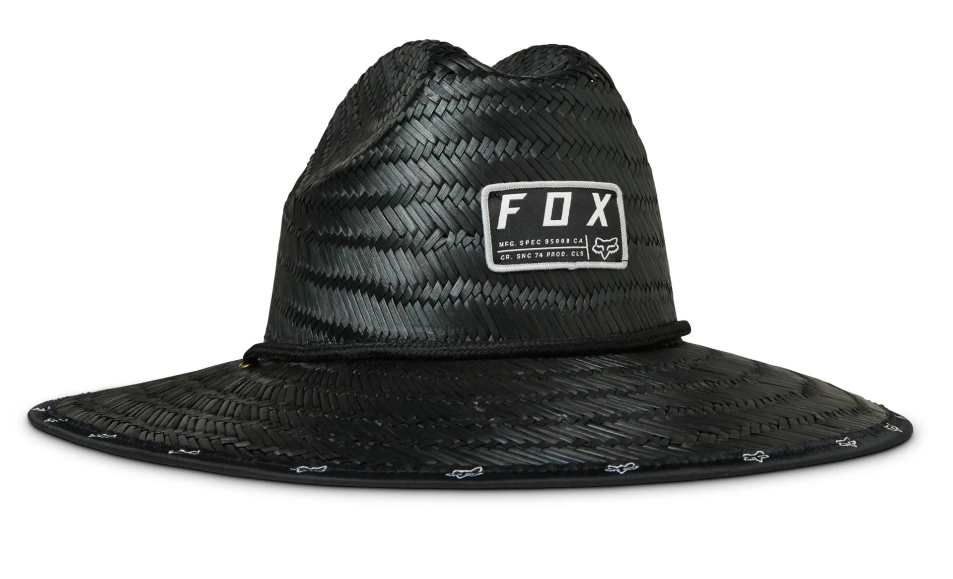 Fox Non Stop 2.0 Straw Hat Black