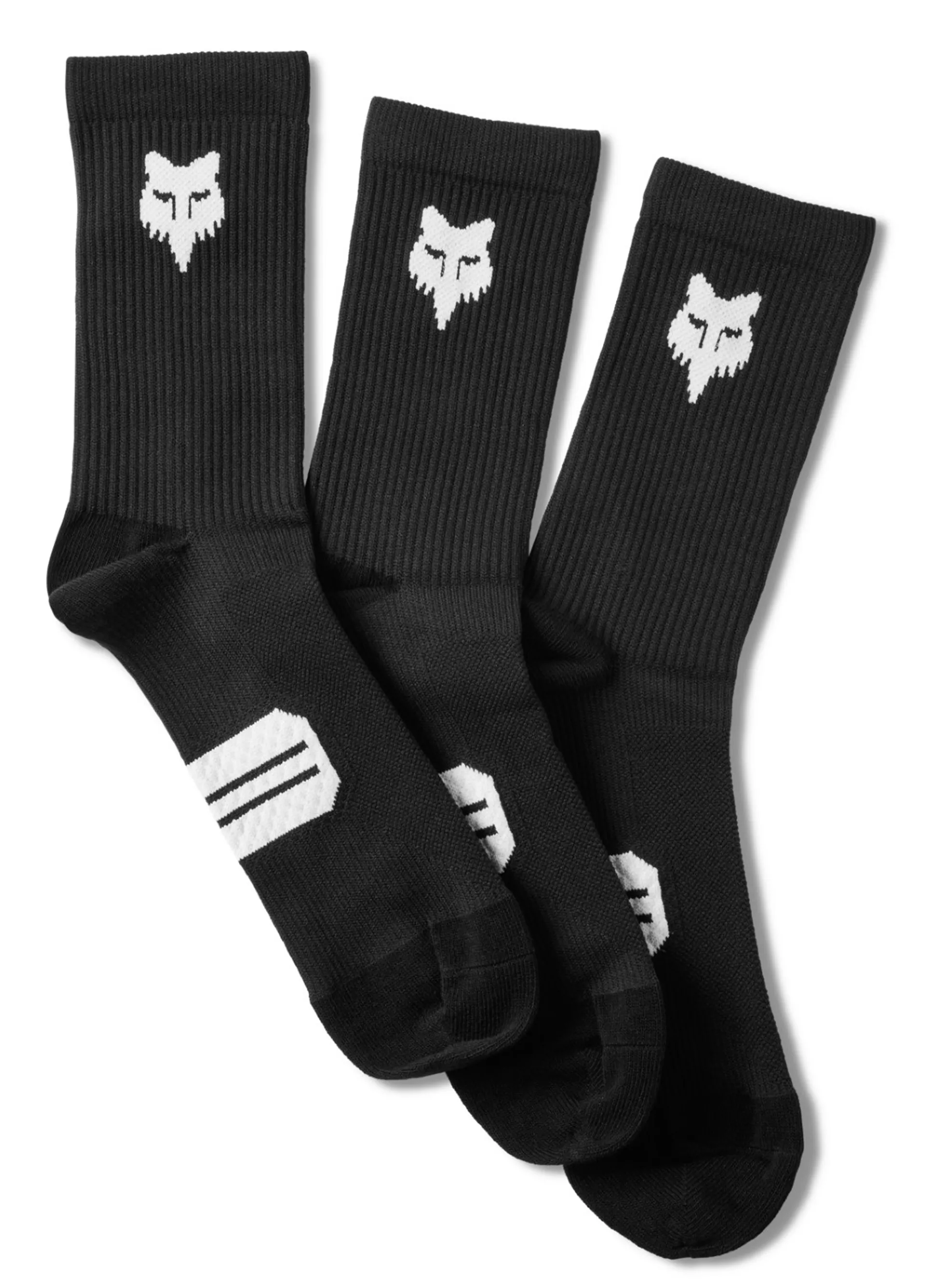 Fox 6in Ranger Socks Prepack Black