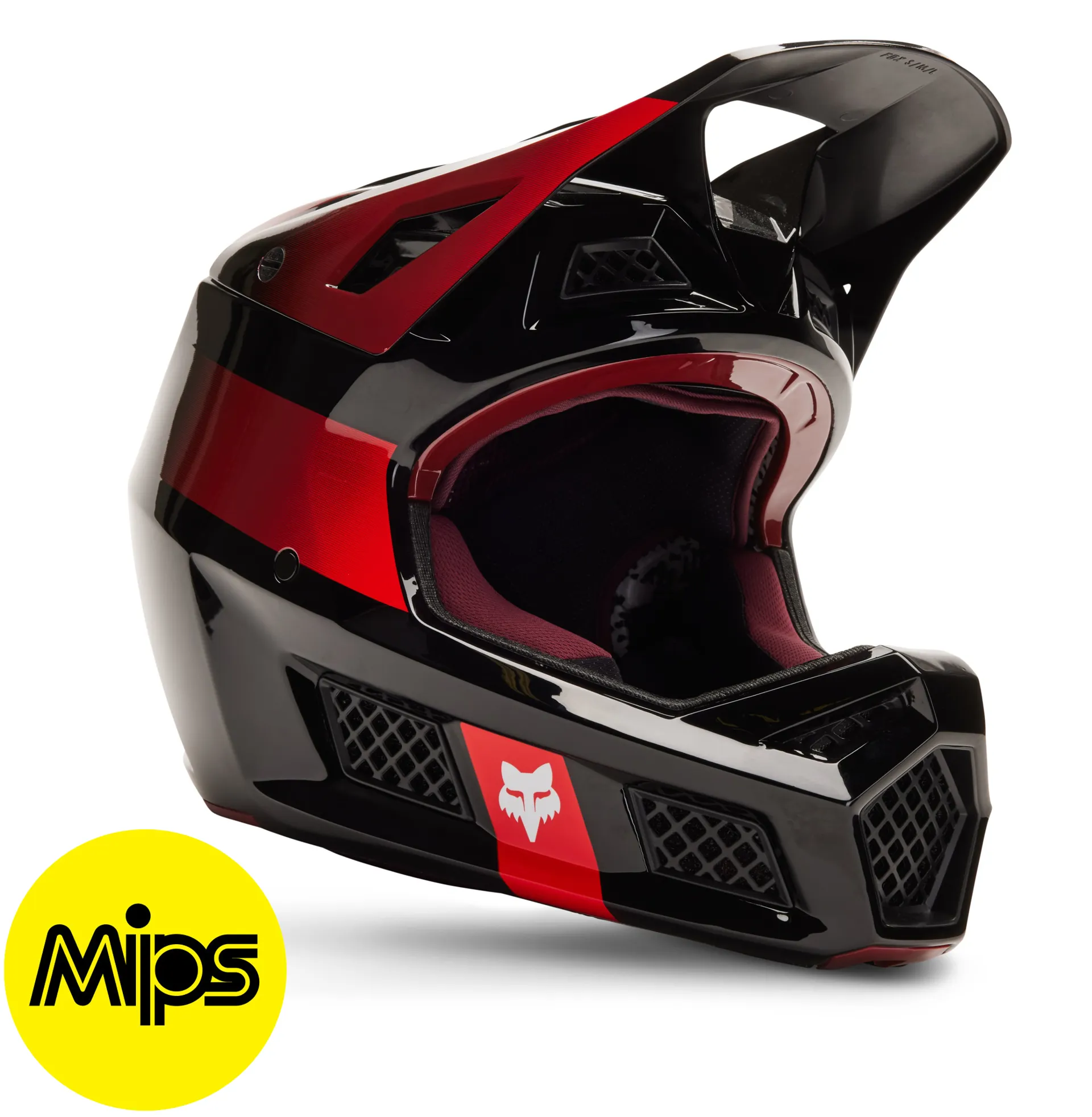 Fox Rampage Pro Carbon MIPS FullFace MTB Helmet GLNT Black