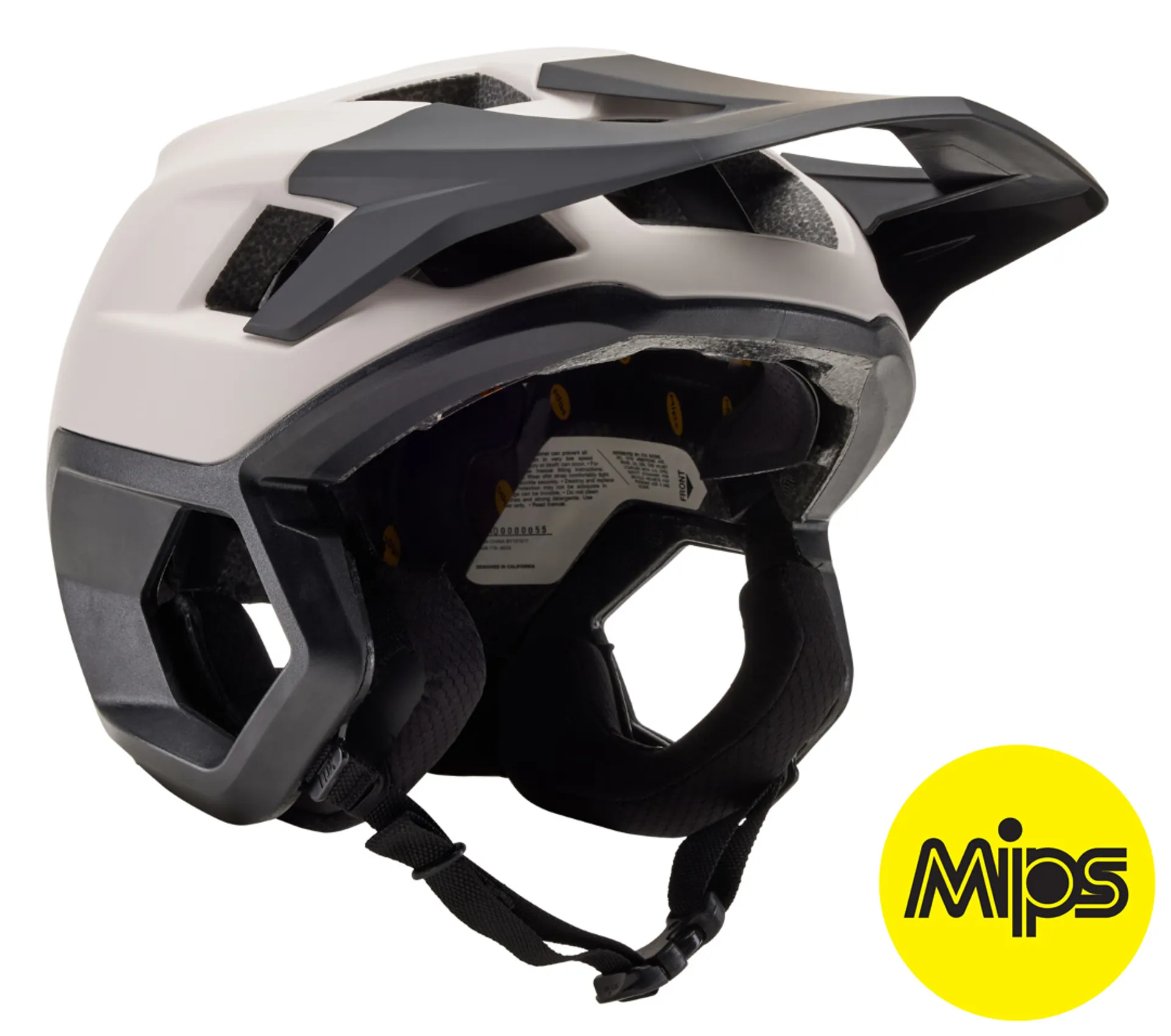 Fox Dropframe MIPS MTB Helmet Vintage White