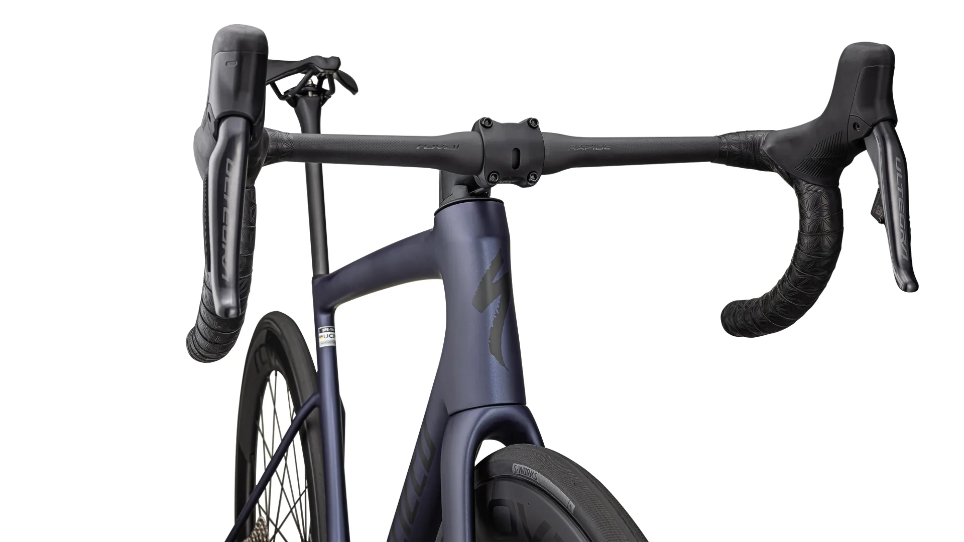 Specialized Tarmac SL8 Pro Ultegra Di2 Road Bike 2024 Satin Blue Onyx/Black