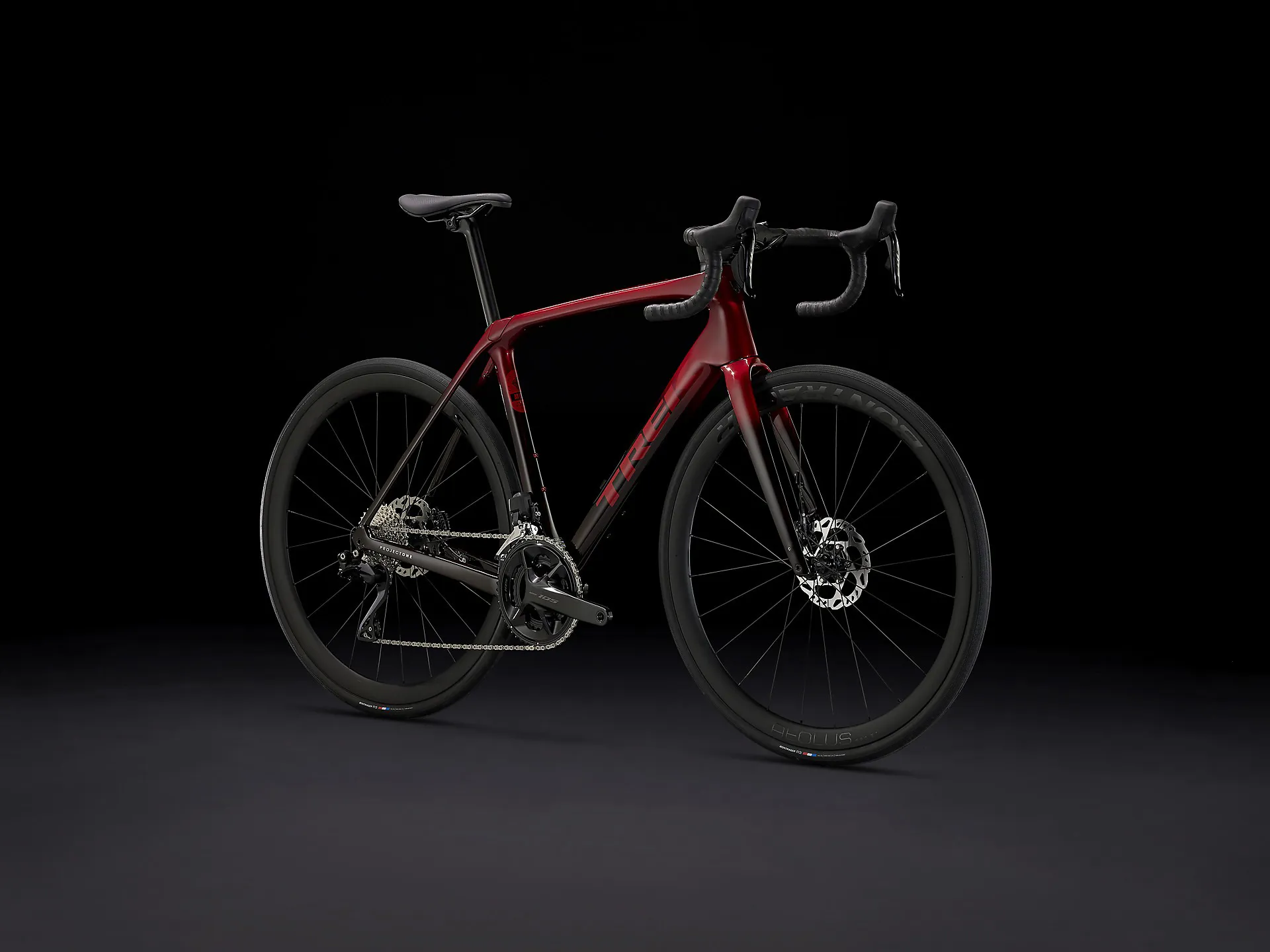Trek Domane SLR 6 Gen 4 Road Bike 2024 Metallic Red Smoke/Red Carbon Smoke