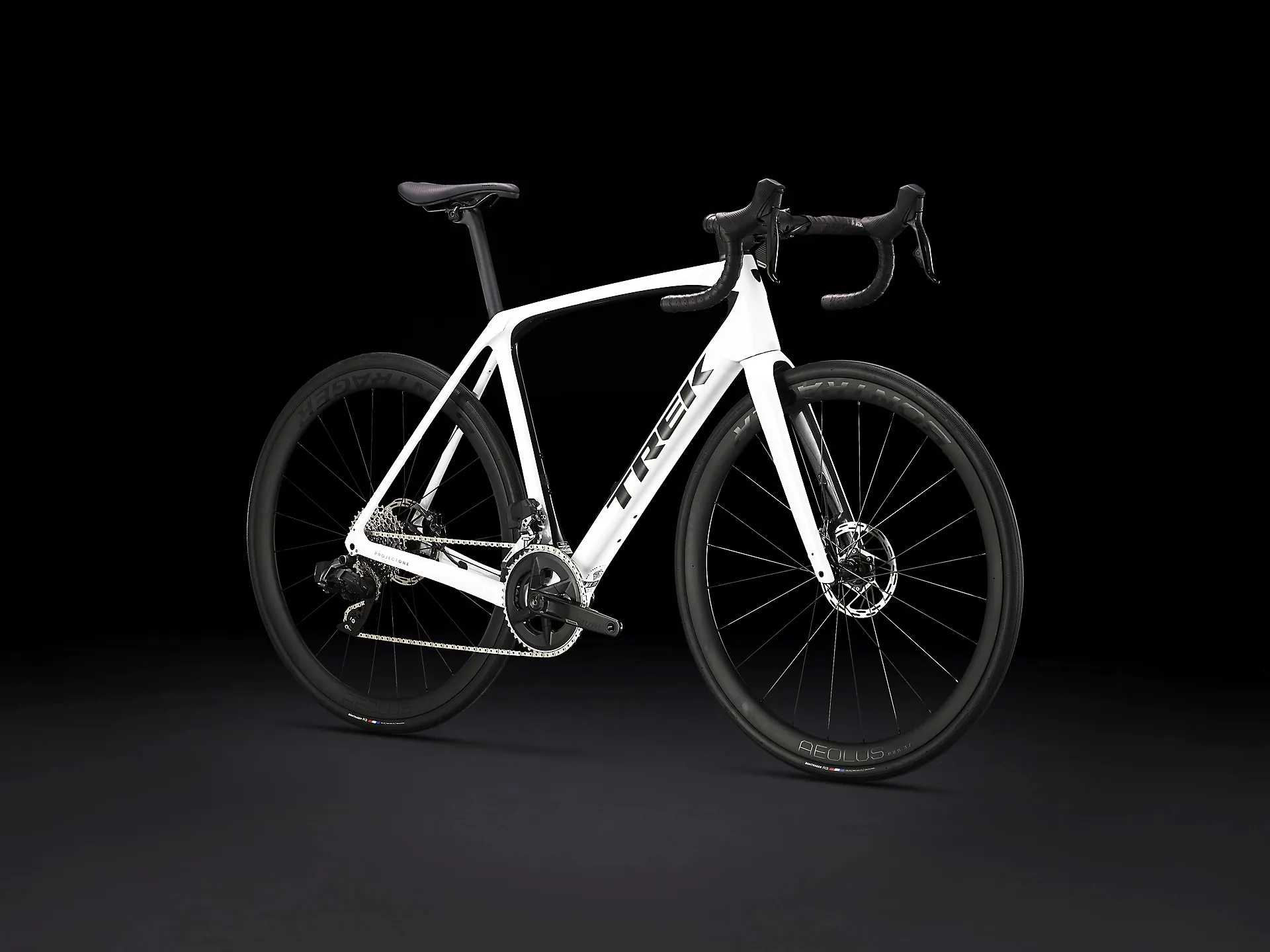 Trek Domane SLR 6 eTap Gen 4 Road Bike 2024 Crystal White