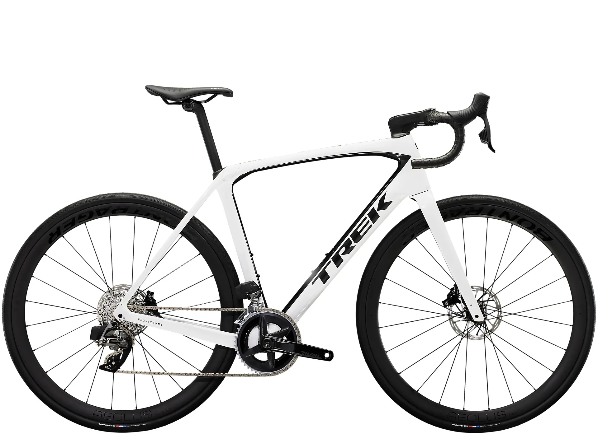 Trek Domane SLR 6 eTap Gen 4 Road Bike 2024 Crystal White