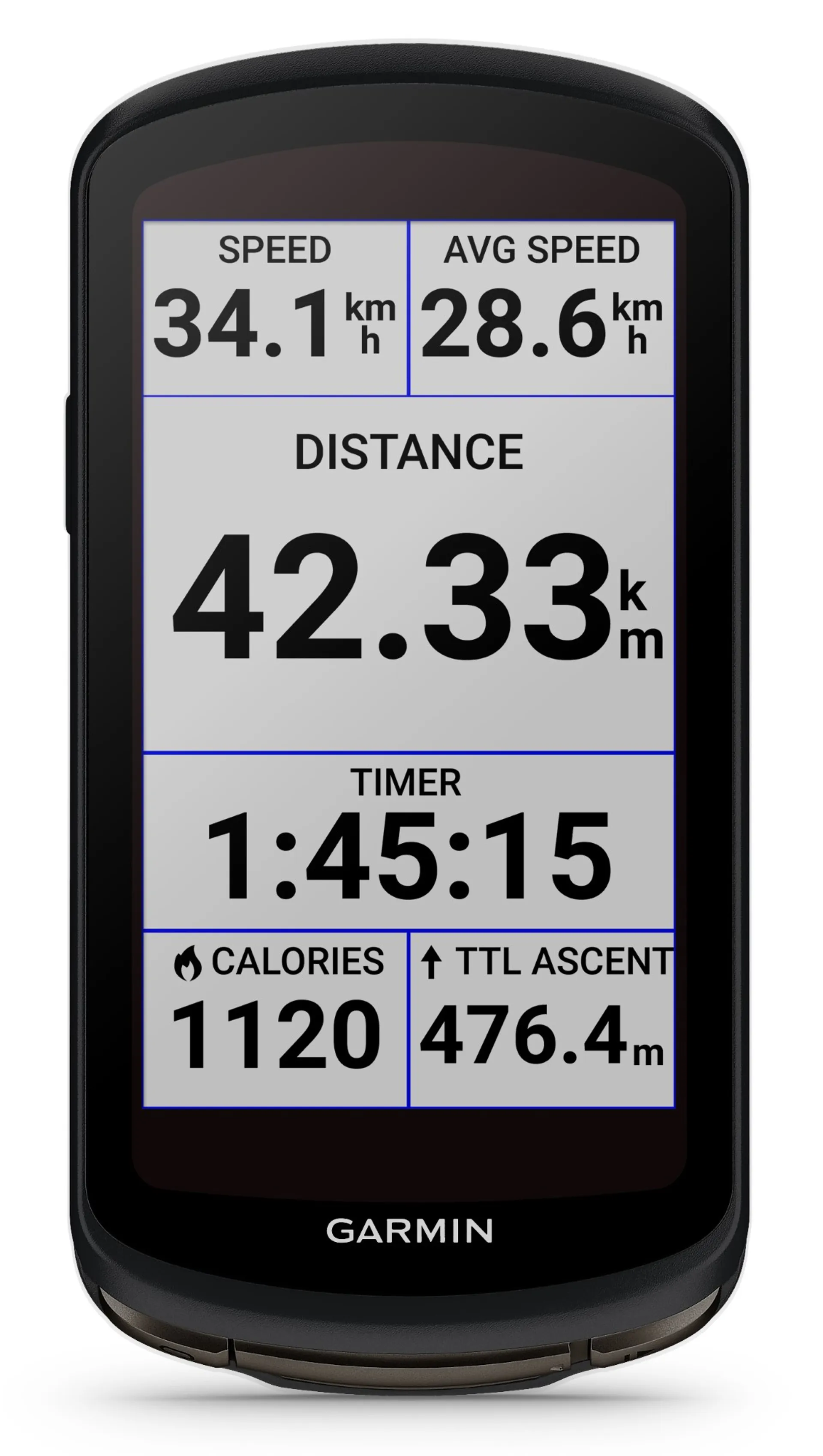 Garmin Edge 1040 Solar GPS Computer Black