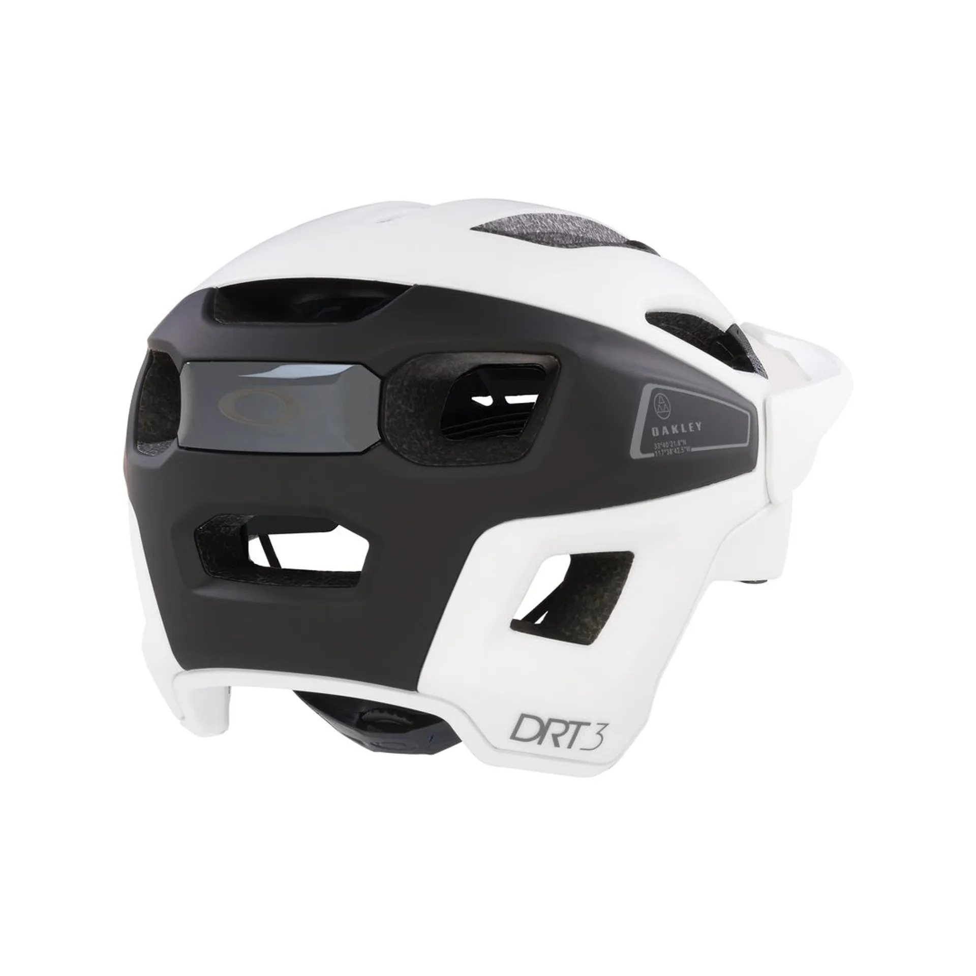 Oakley DRT3 Trail MTB MIPS Helmet Matte White/Satin Black