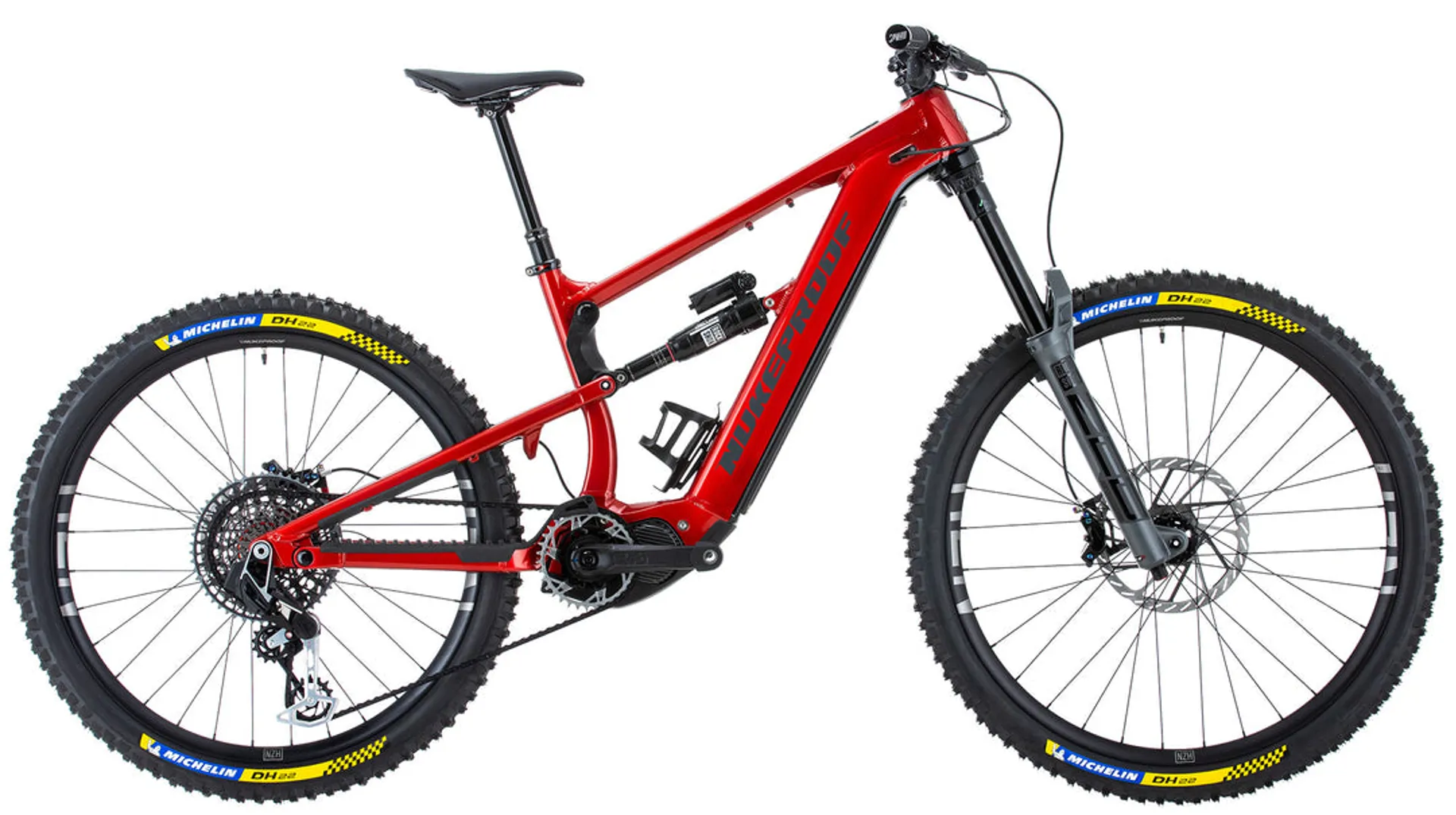 Nukeproof Megawatt 297 RS Alloy Electric Mountain Bike 2023 Racing Red