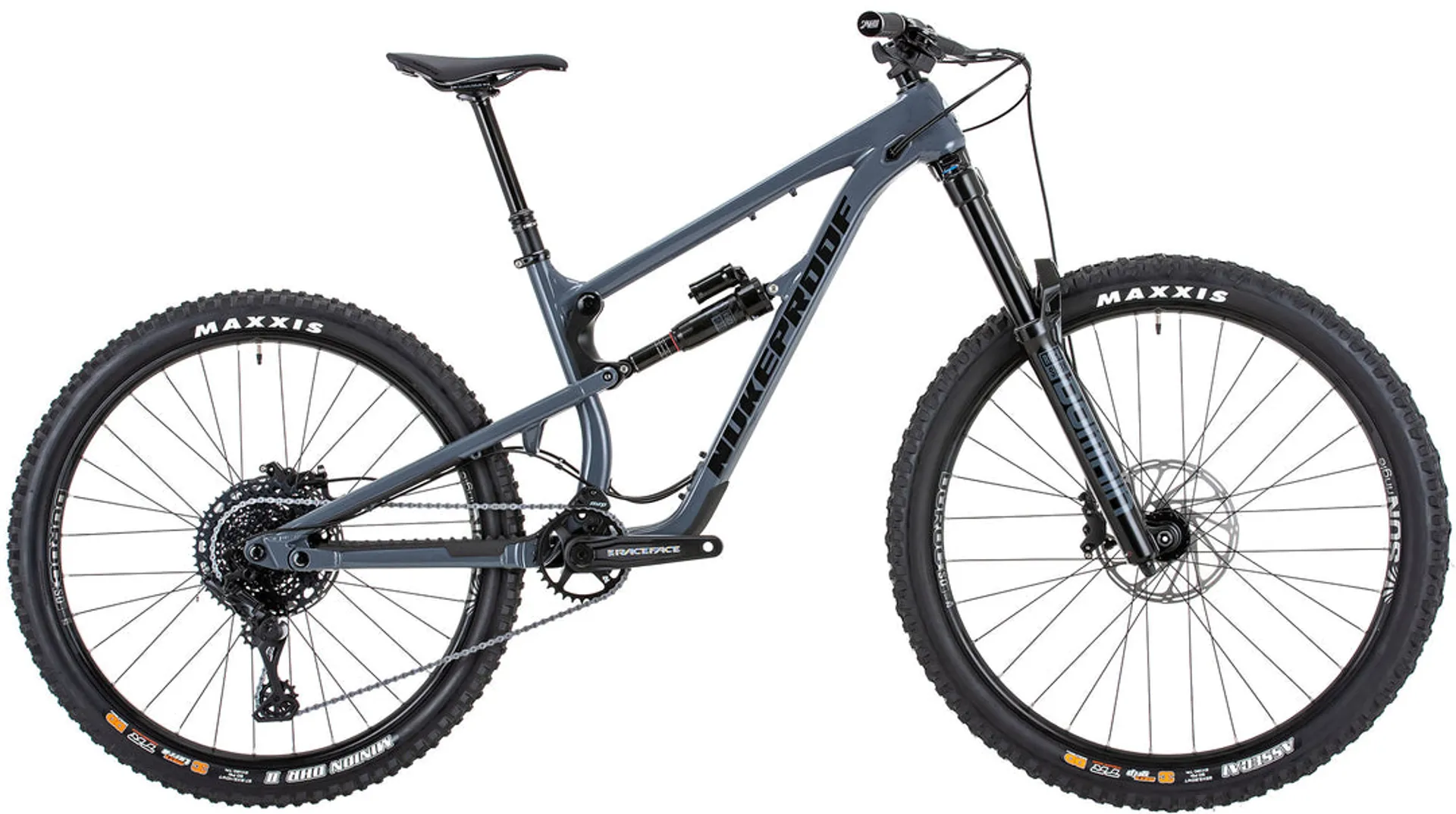 Nukeproof Mega 297 Comp Alloy Mountain Bike 2023 Bullet Grey