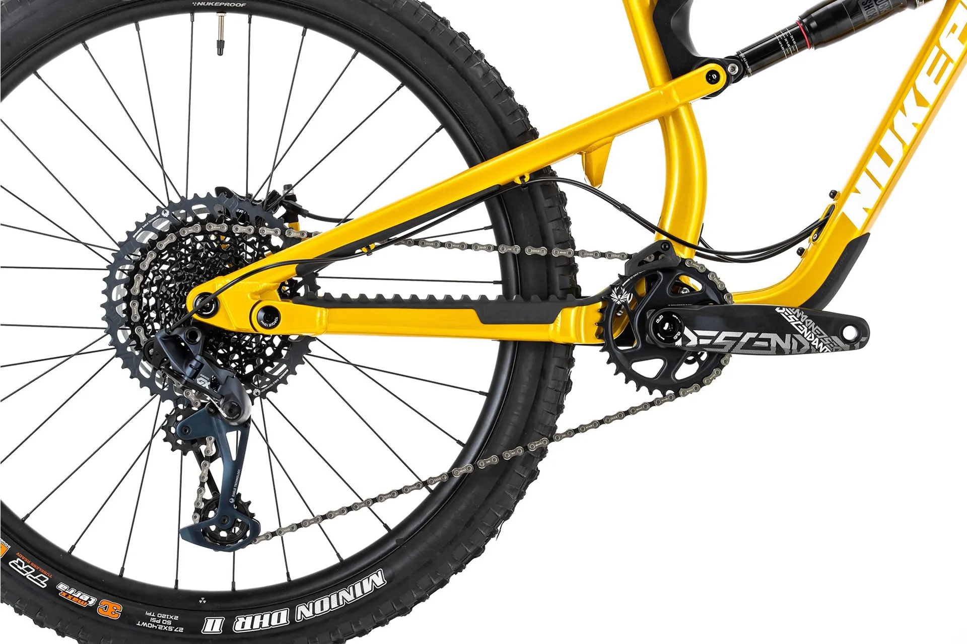 Nukeproof Mega 297 Pro Alloy Mountain Bike 2023 Turmeric Yellow