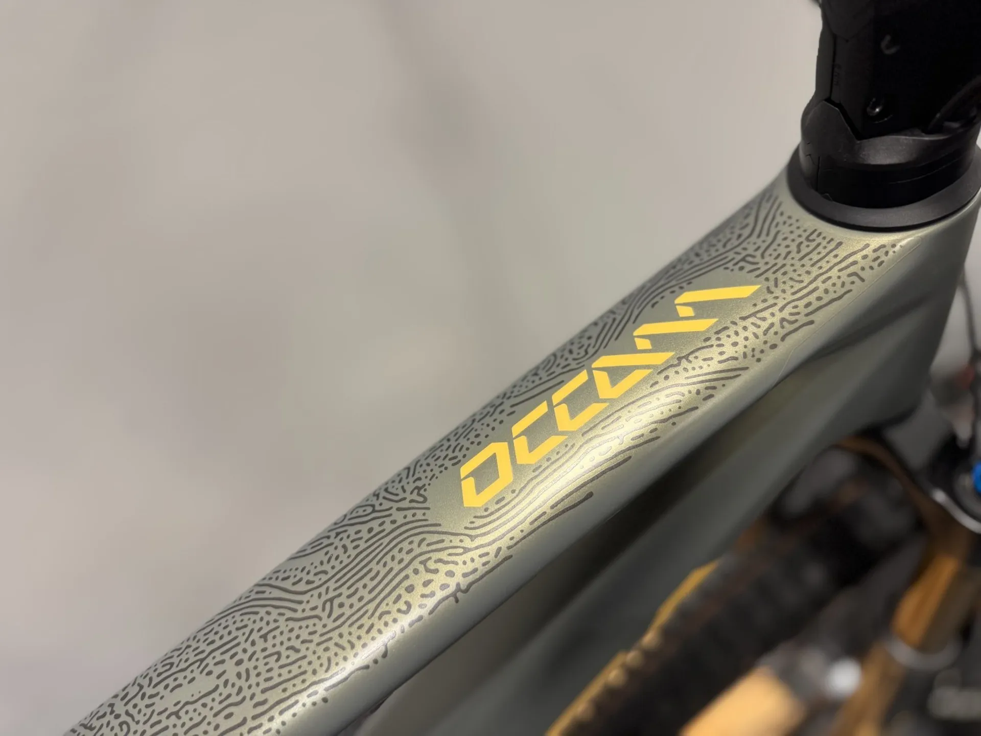 Ex Demo Orbea Occam SL M10 Large Mountain Bike 2024 Green/Yellow