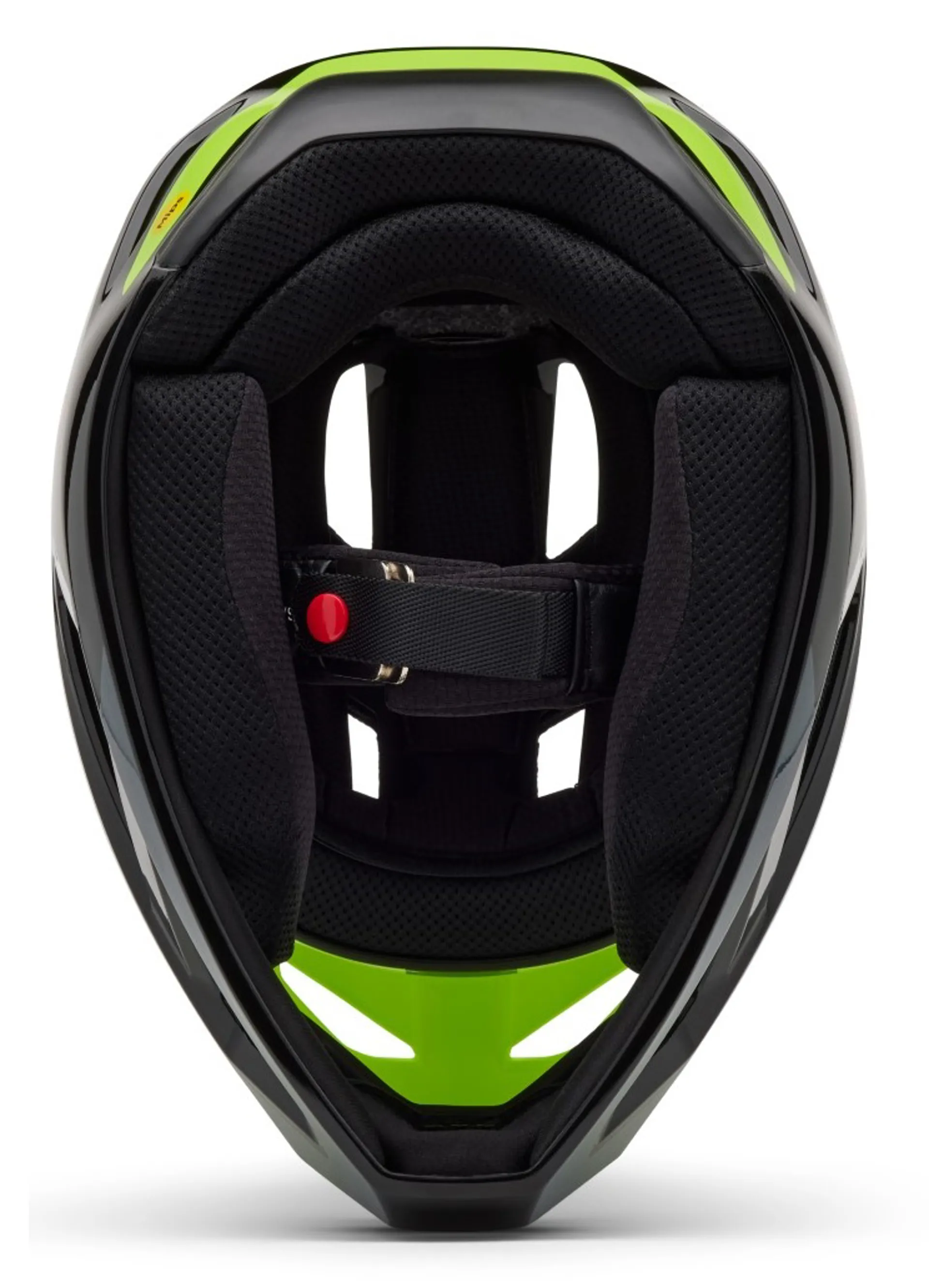 Fox Rampage Barge Youth Full Face MTB Helmet Fluorescent Yellow