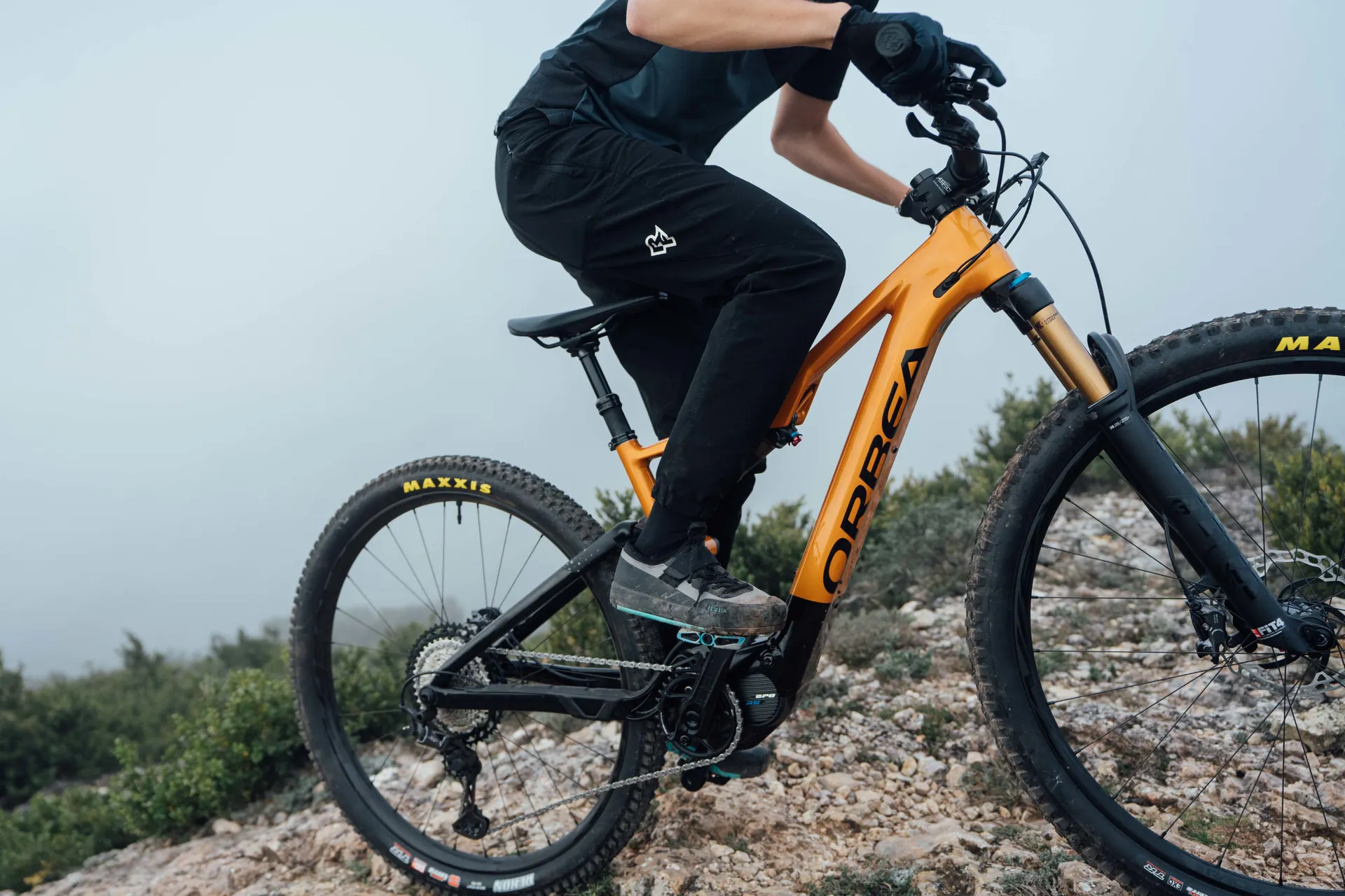 Orbea Rise H30 Electric Mountain Bike 2022 Anthracite/Black