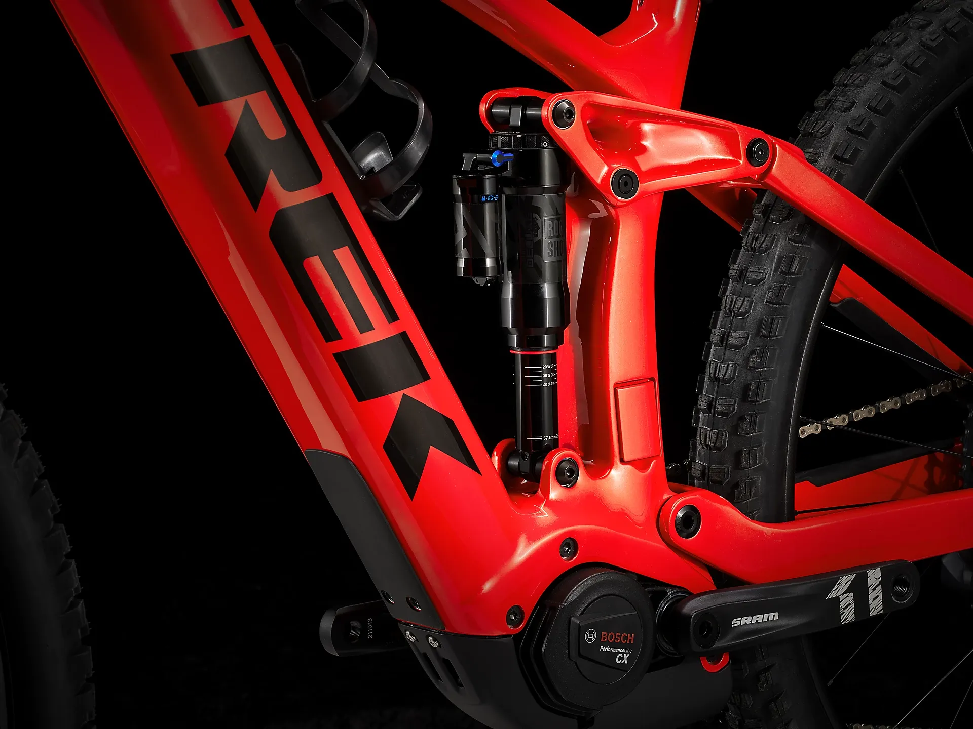 Trek Rail 9.8 Gx Axs Electric Bike 2023 Lava