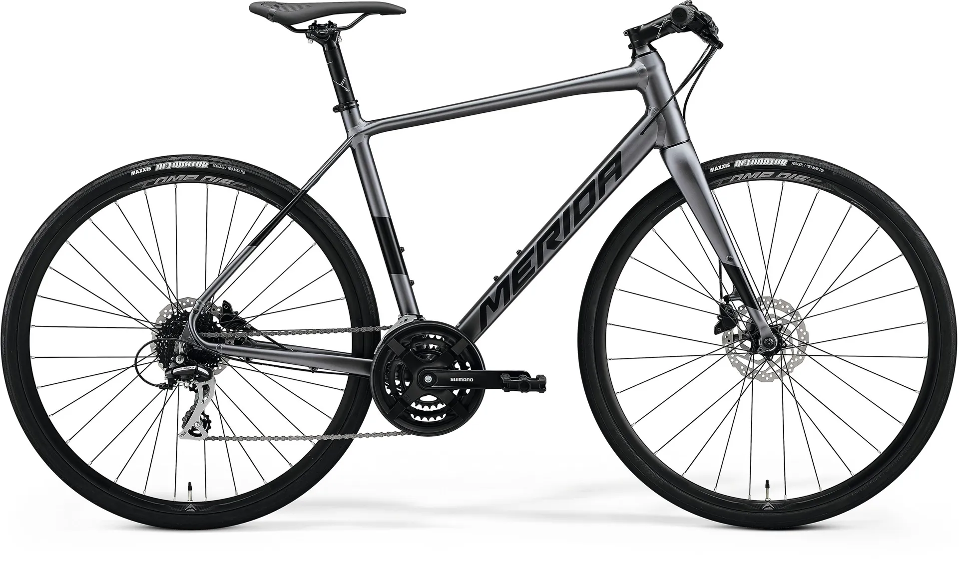 Merida Speeder 100 Hybrid Bike 2023 Anthracite/Black