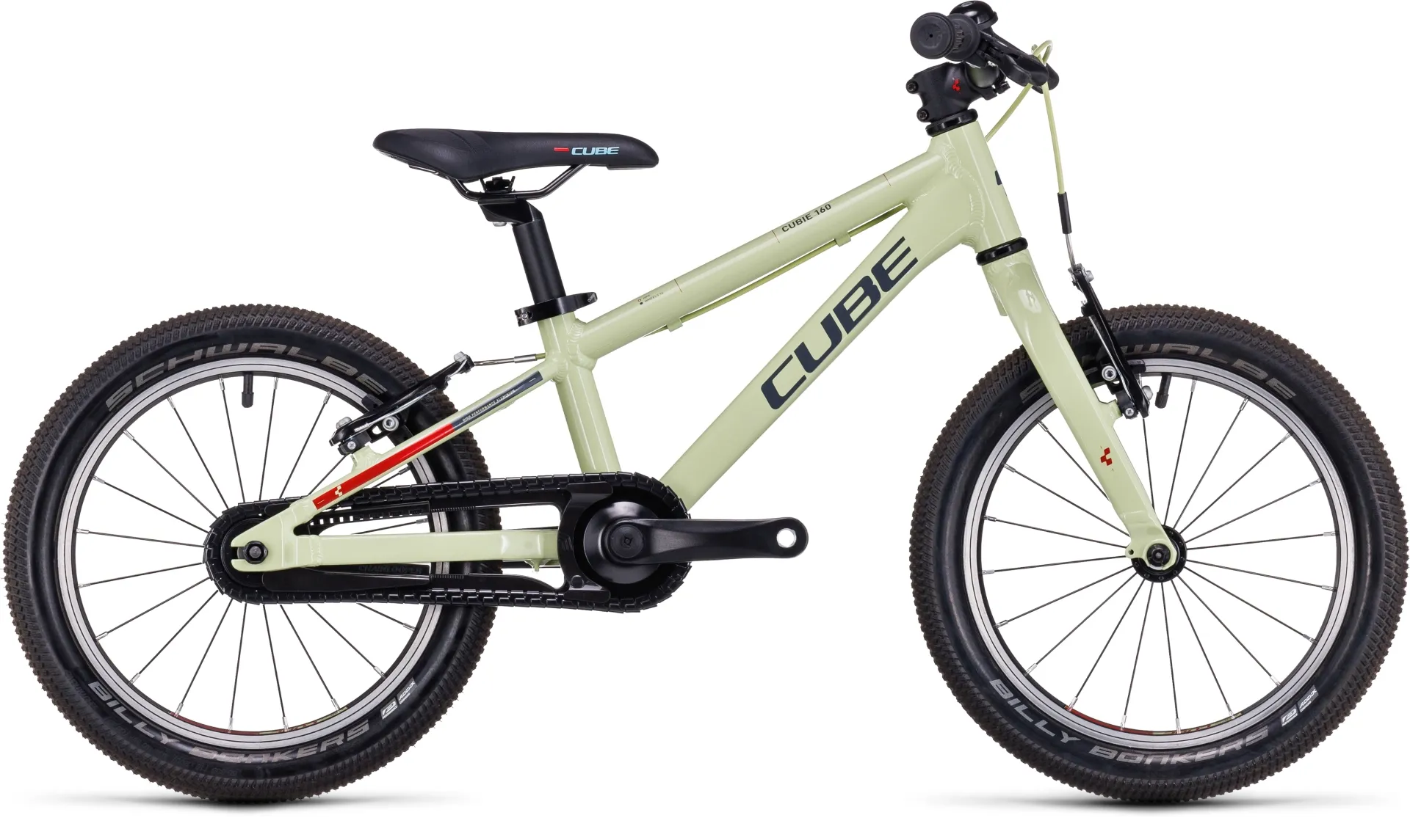 Cube Cubie 160 Kids Bike 2024 Green/Red