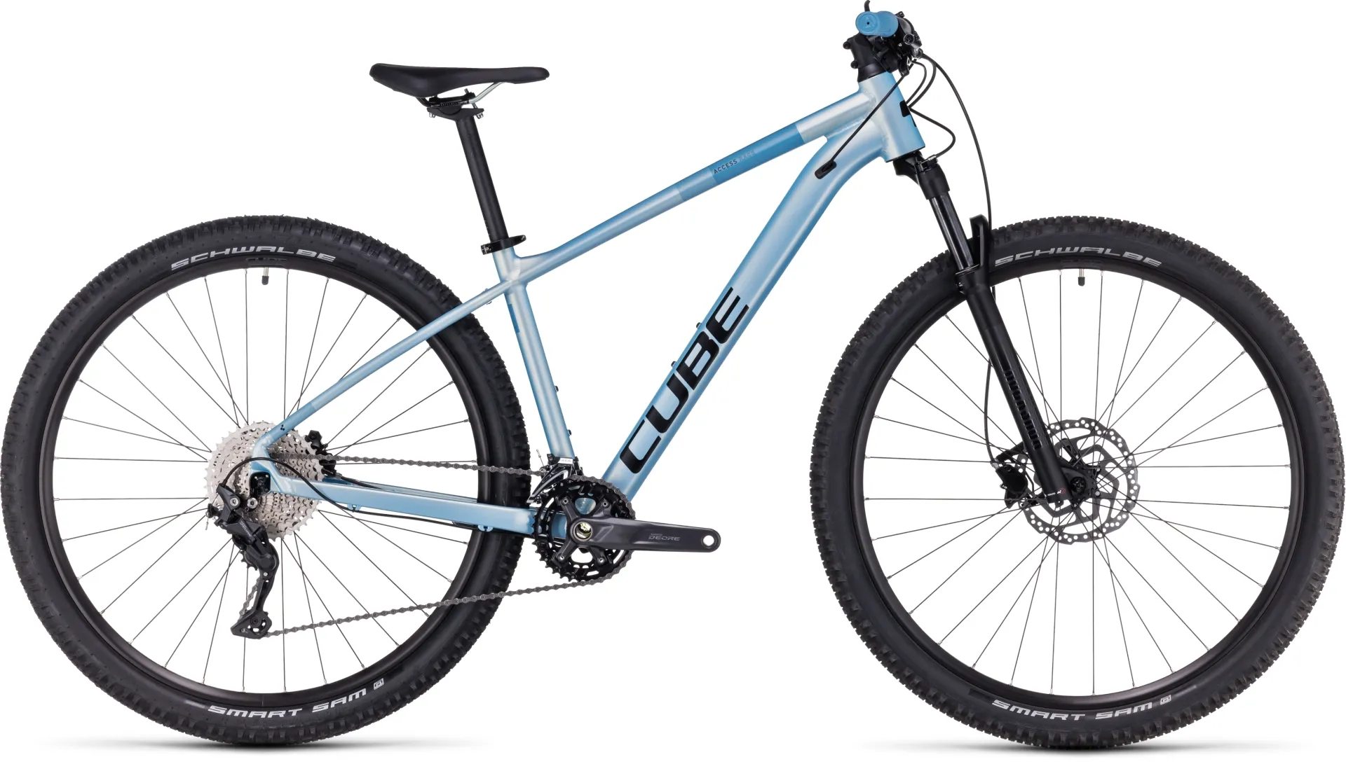Cube Access WS Race Mountain Bike Sage Metallic/Petrol