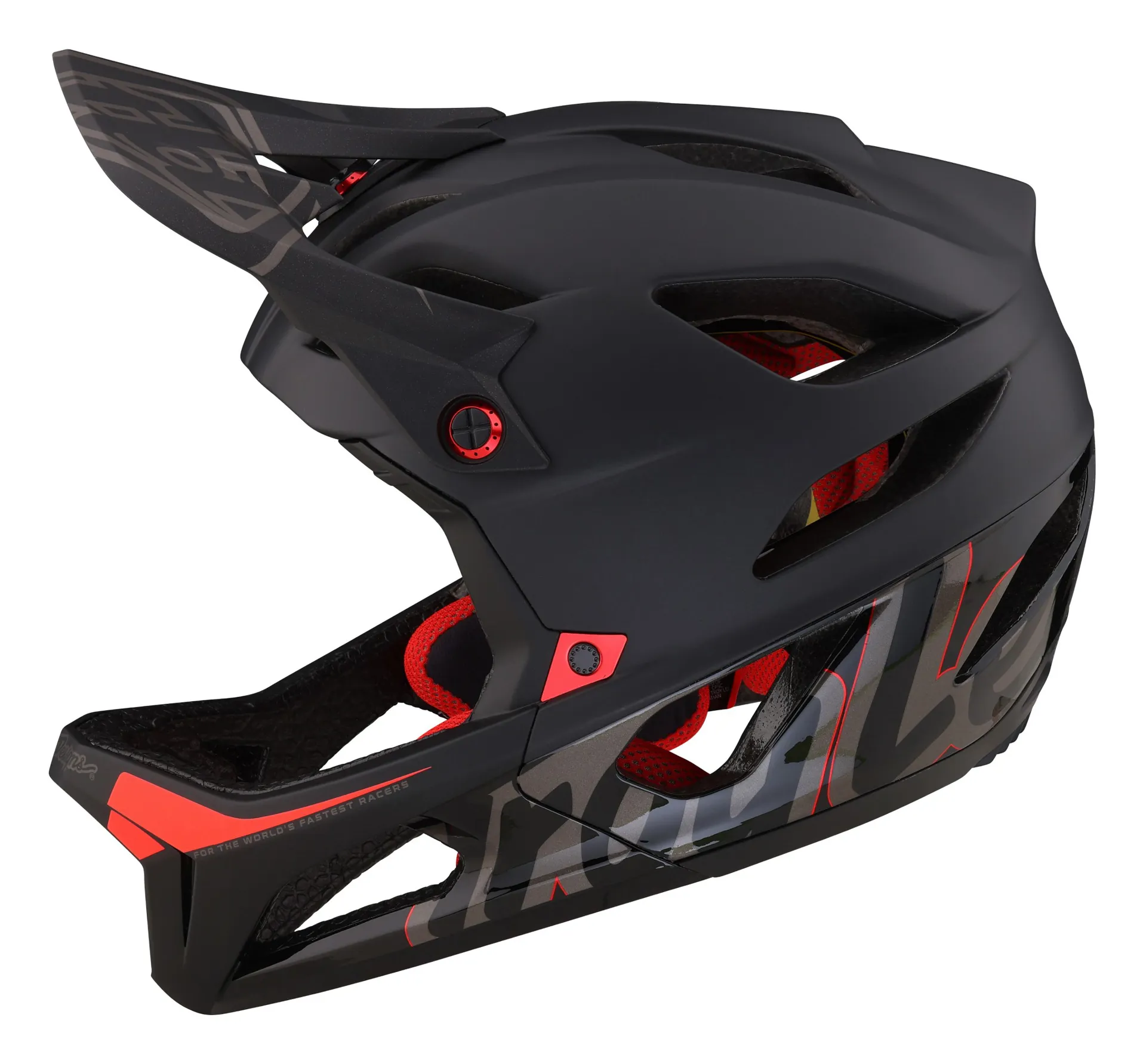 Troy Lee Designs Stage MIPS Full Face Helmet Signature Black