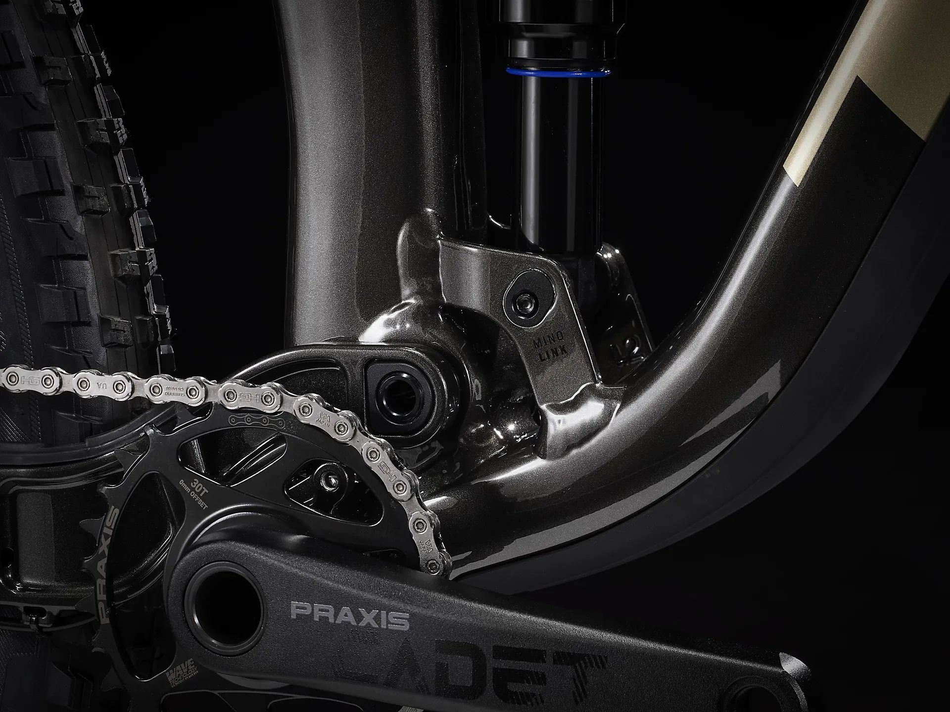 Trek Top Fuel 5 Deore Mountain Bike 2023 Penny Flake Dnister Black Fade