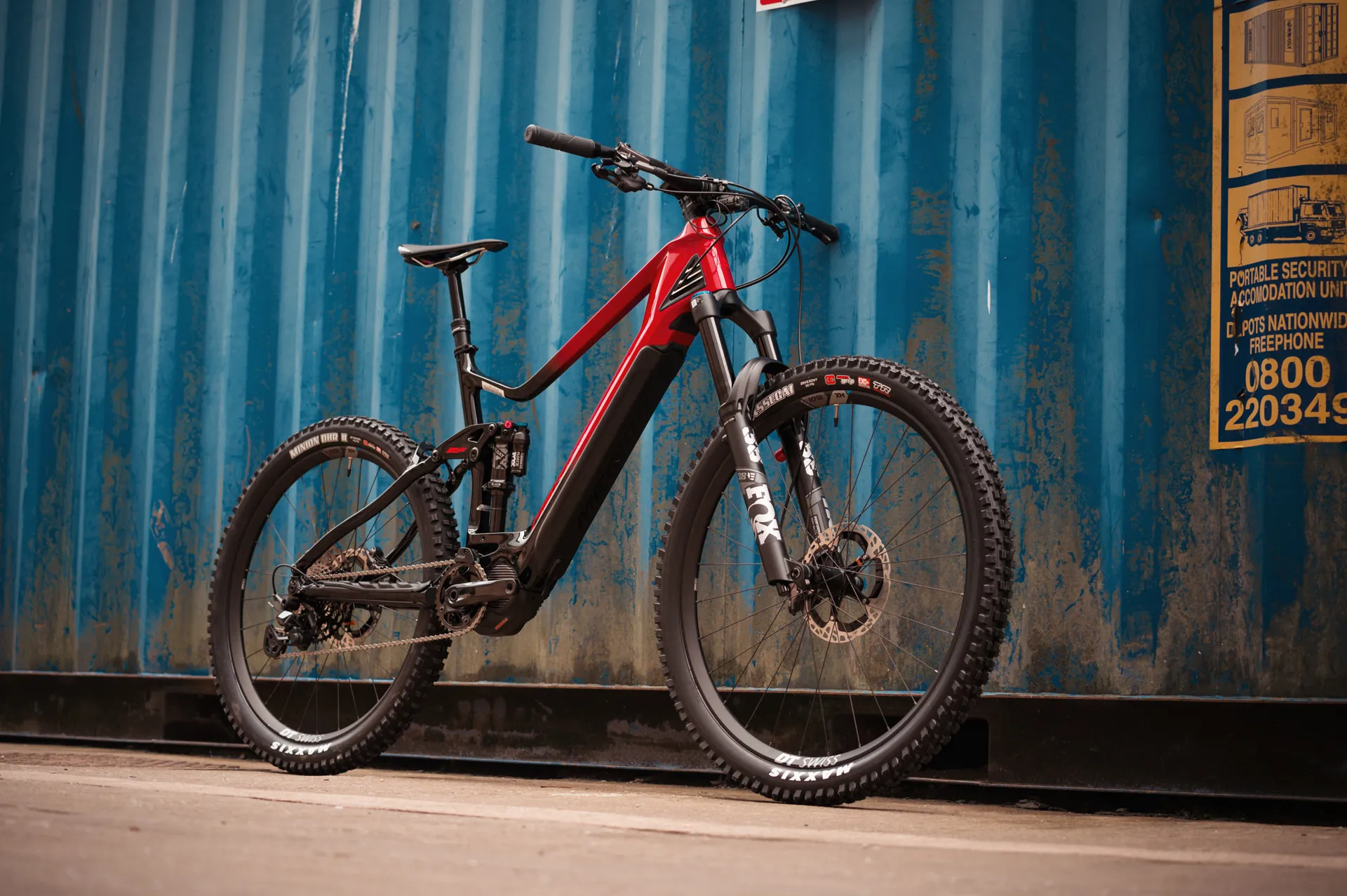 Merida eOne-Sixty 9000 Electric Bike 2023 Red