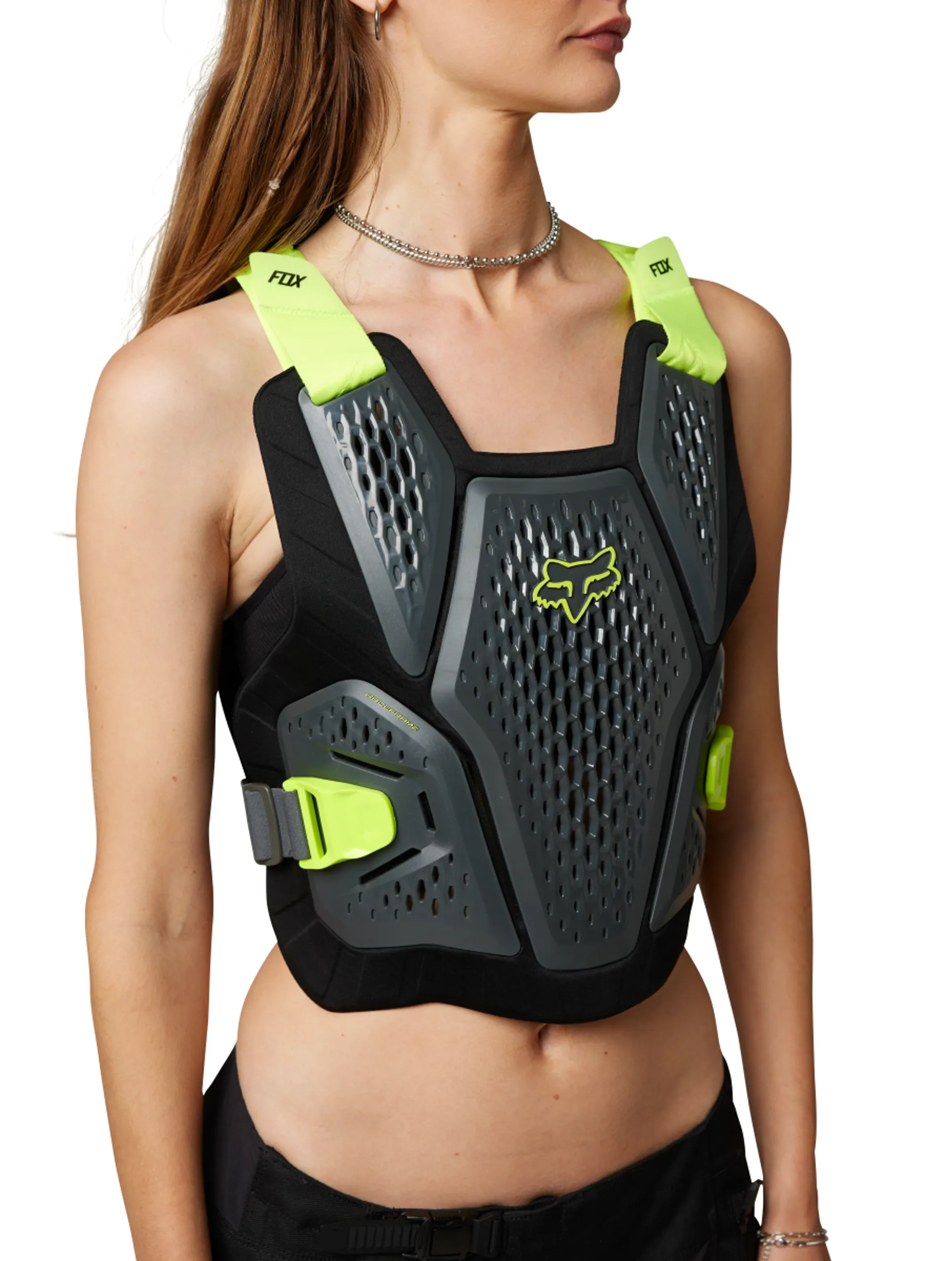 Fox Raceframe Impact Chest Guard Dark Shadow