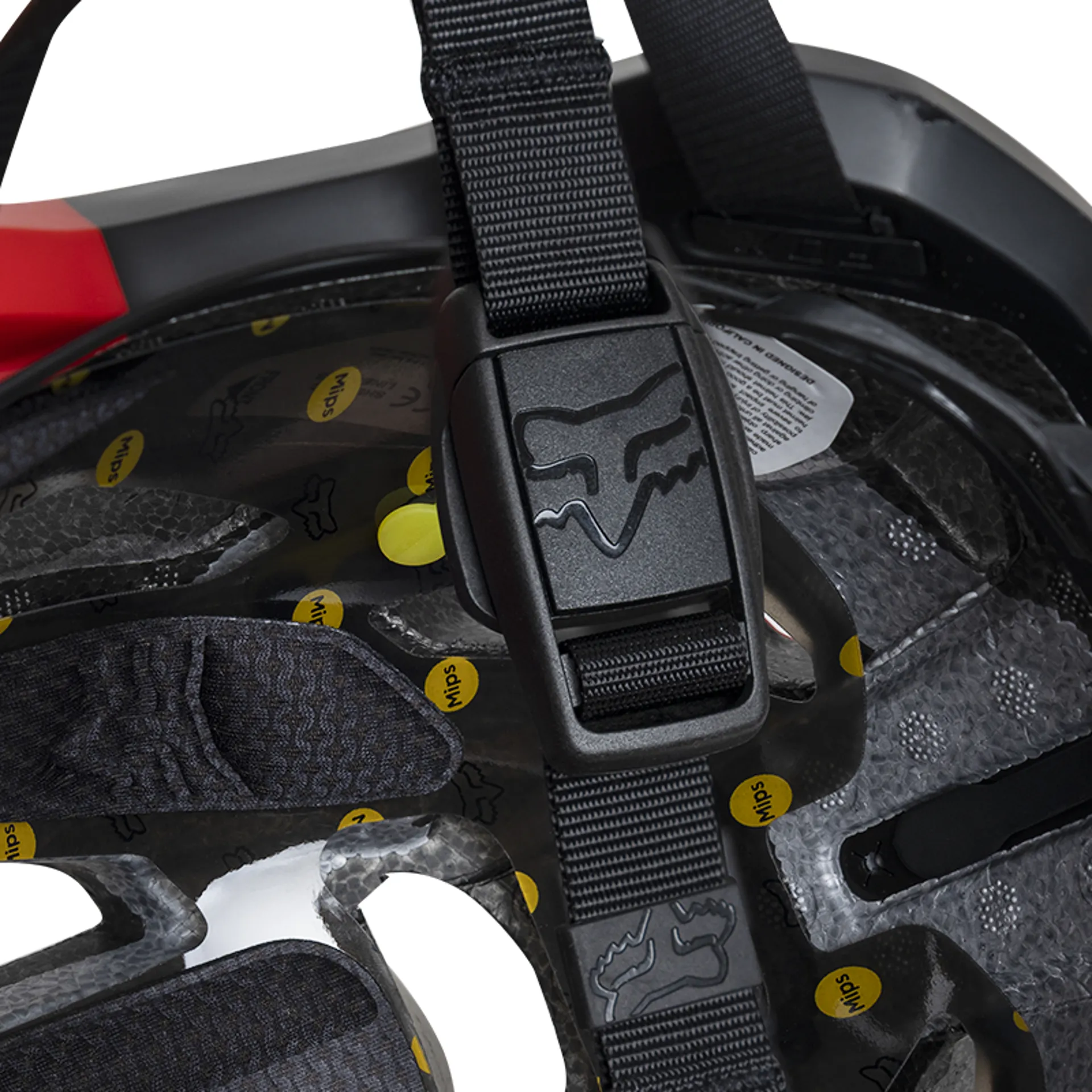 Fox Speedframe Pro MIPS MTB Helmet Klif Fluorescent Red