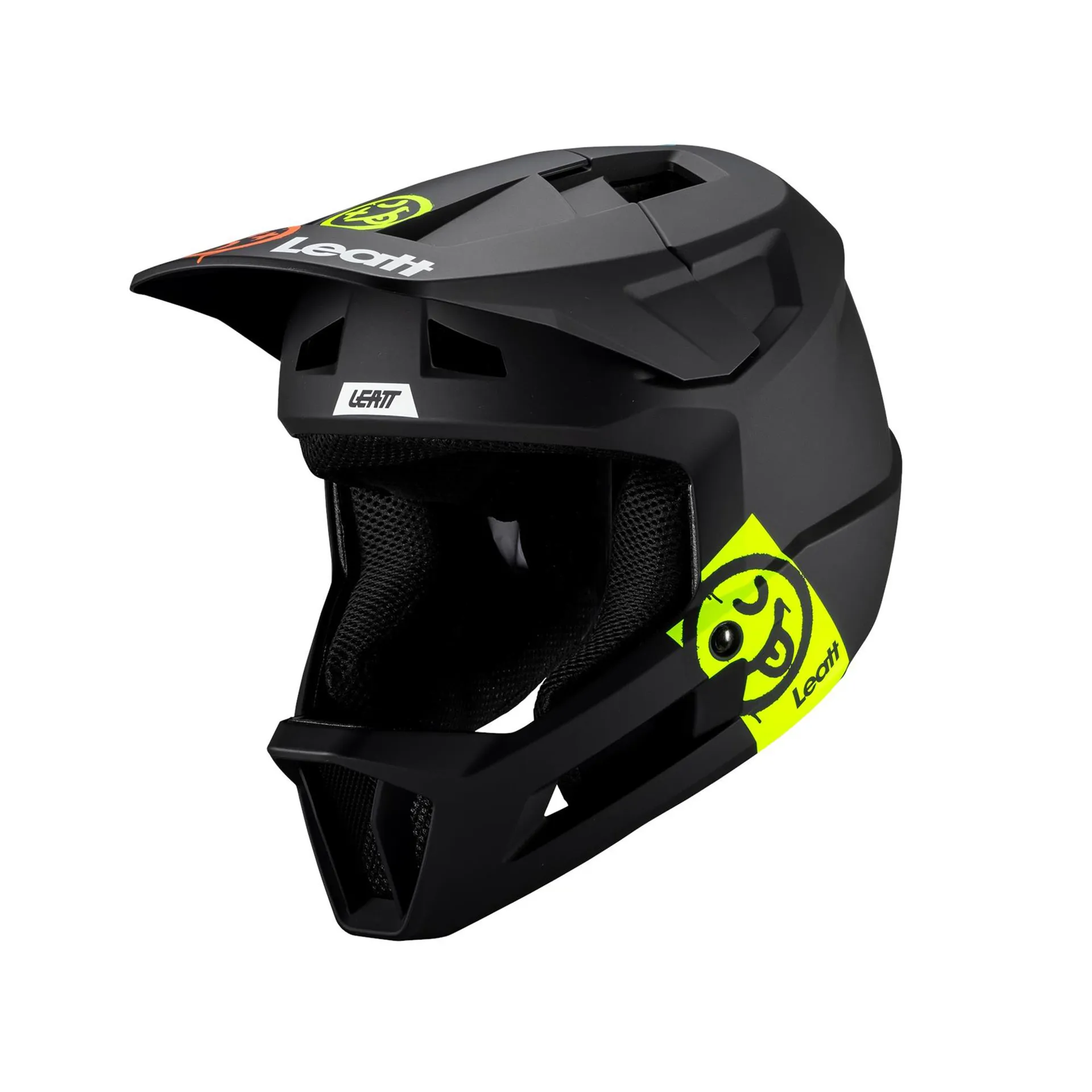 Leatt Gravity 1.0 Full Face Kids MTB Helmet Jr Black