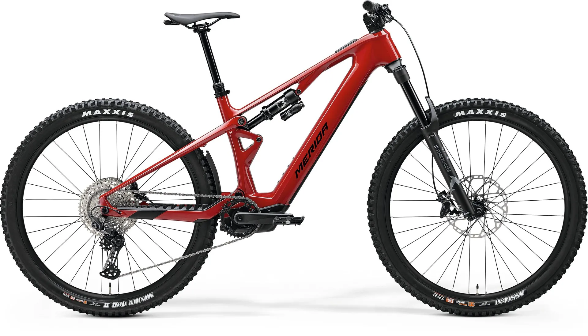 Merida EOne-Sixty SL 6000 Electric Bike 2025 Glossy Heritage Red