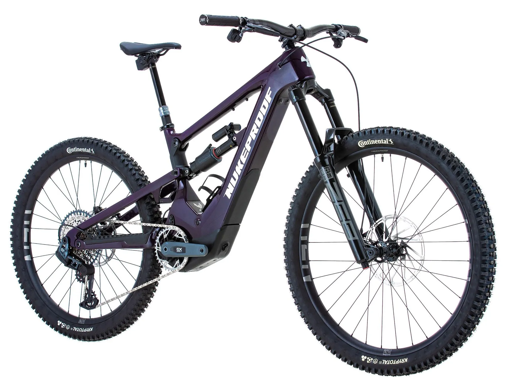 Nukeproof Megawatt Carbon 297 Pro Electric Bike 2024 Purple