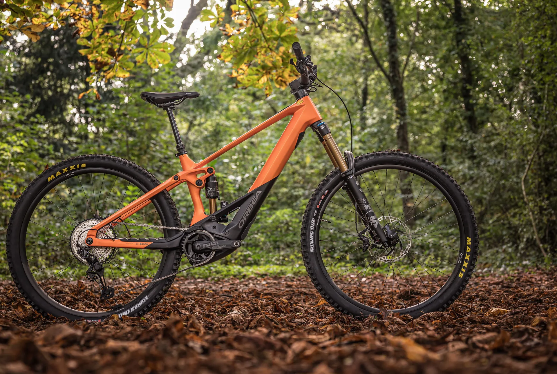 Orbea Wild M10 Custom Medium Electric Bike 2023 MYO Orange/Black