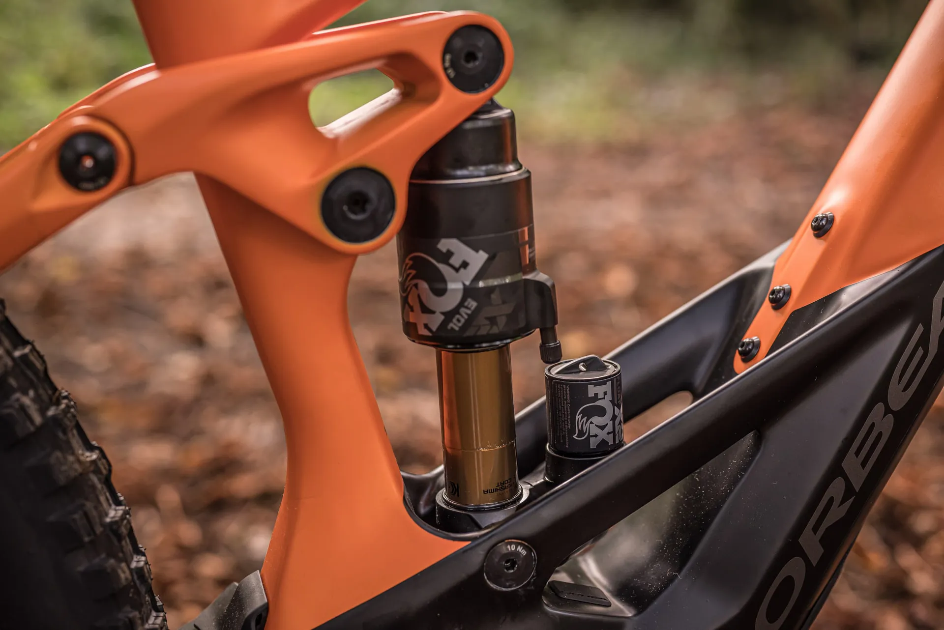 Orbea Wild M10 Custom Medium Electric Bike 2023 MYO Orange/Black