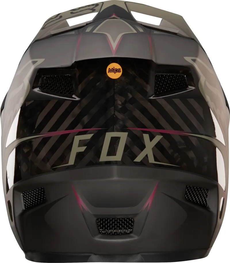 Fox Rampage Pro Carbon Kustom Mips Full Face Helmet Fatigue/Black