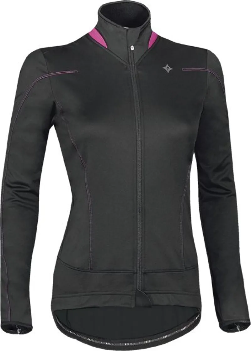 Specialized RBX Sport Winter Partial Jacket Womens Black/Fuchsia