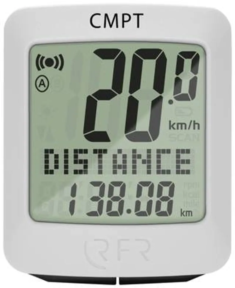 Cube RFR Cycle Computer White
