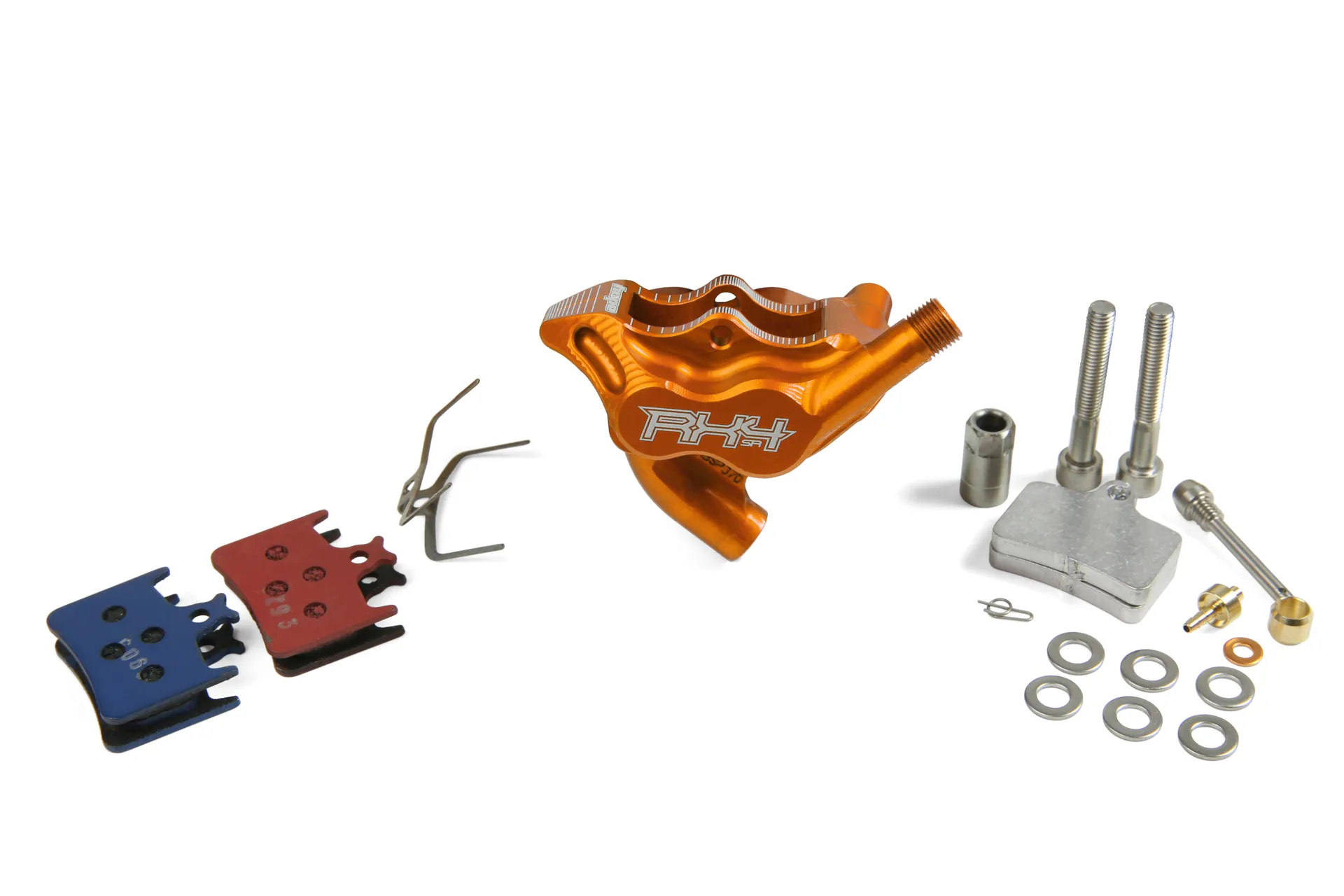 Hope RX4 Caliper Flat Mount Orange