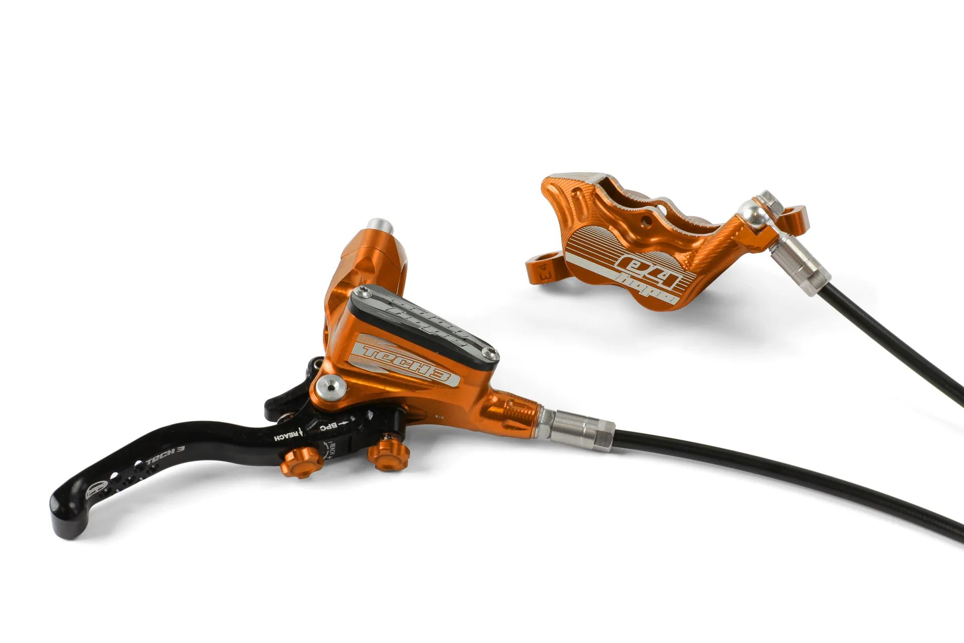 Hope Tech 3 E4 Disc Brake Standard Orange