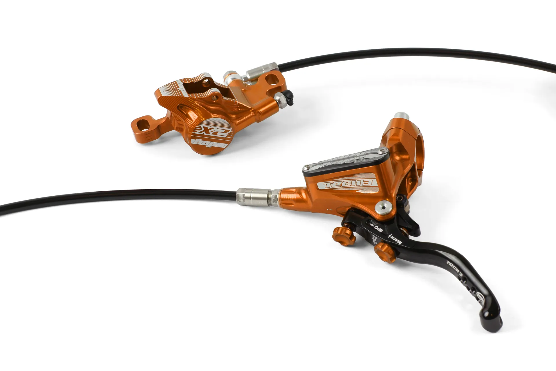 Hope Tech 3 X2 Disc Brake Standard Orange