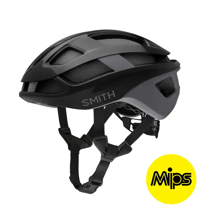 Smith Trace MIPS Road Helmet BLACK MATTE CEMENT