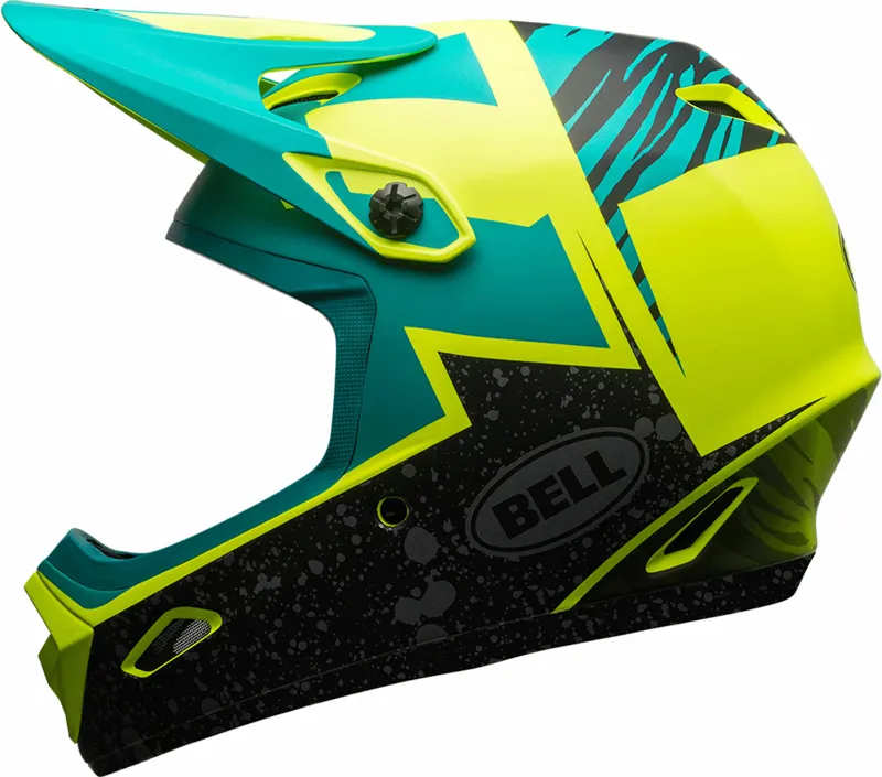 Bell Transfer 9 Full Face MTB Helmet Emerald/Sear