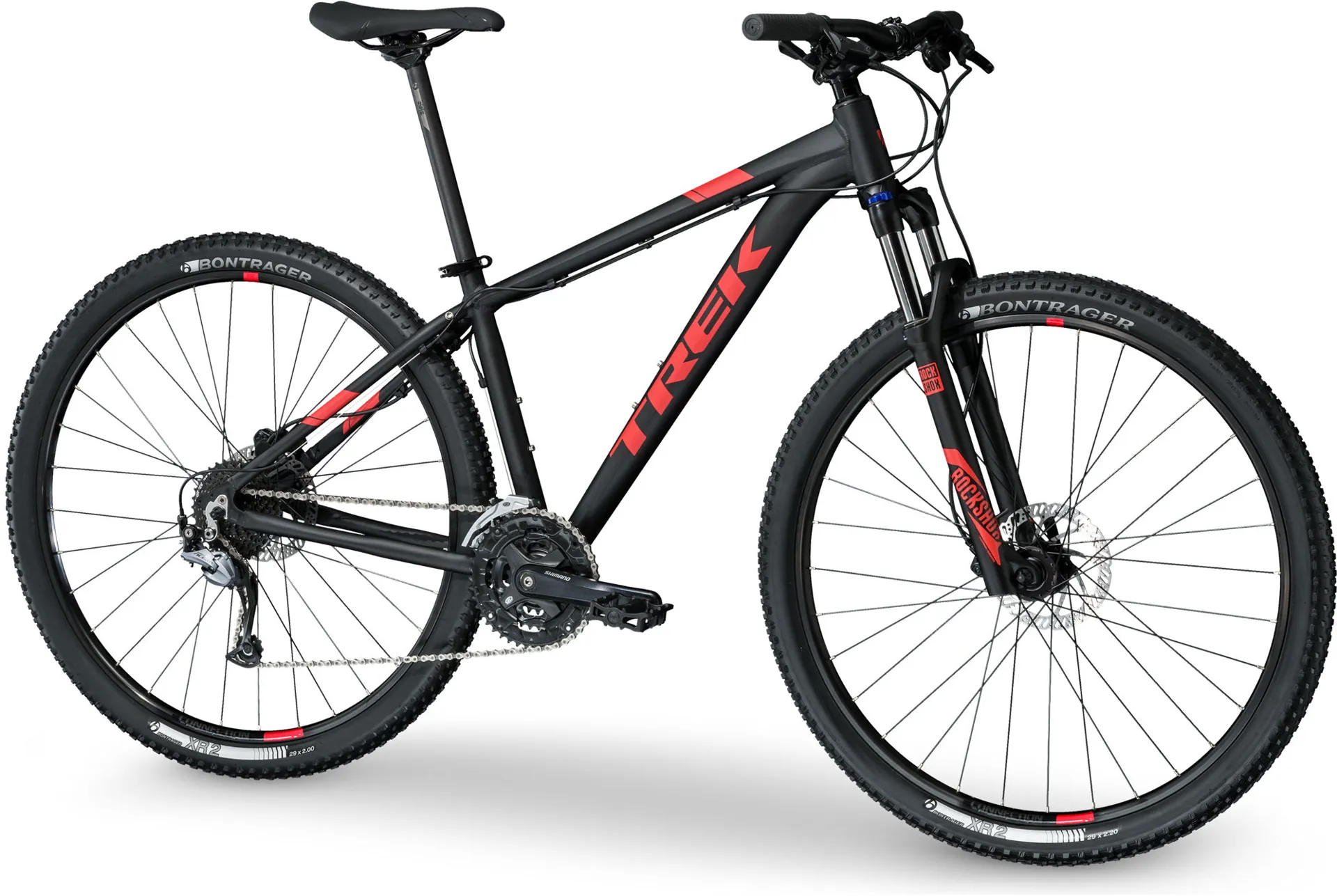 Trek Marlin 7 Hardtail Mountain Bike 2018 Black/Red