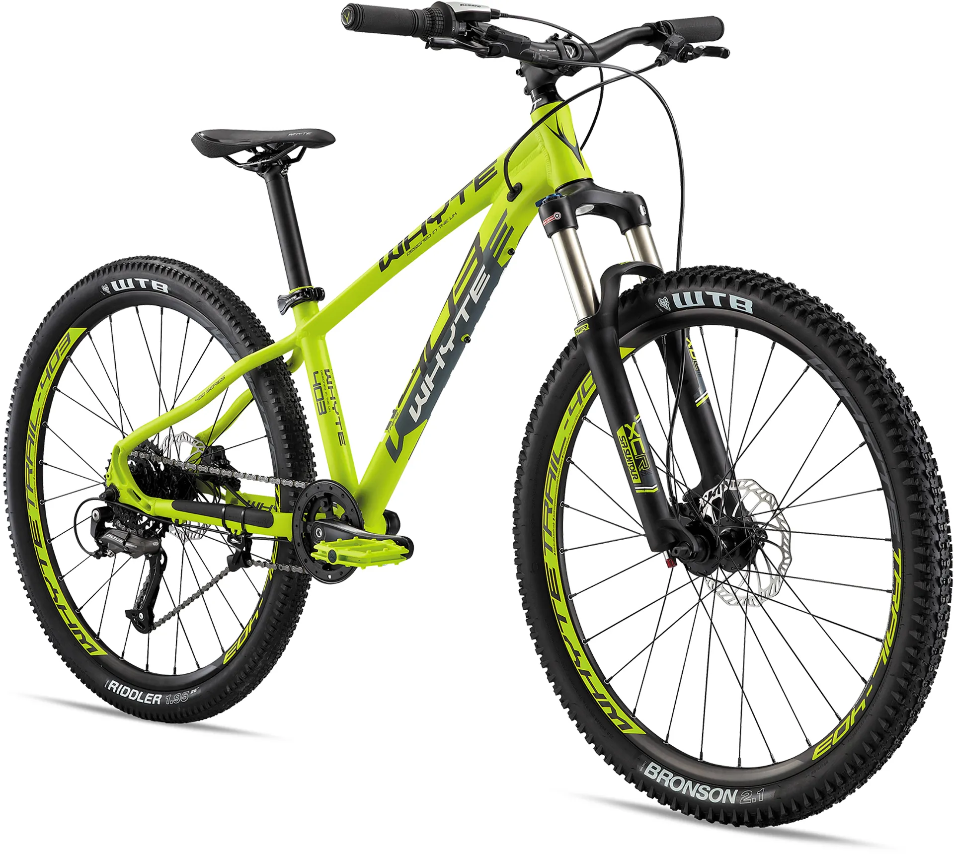 Whyte 403 Kids Mountain Bike 2017 Lime/Denim