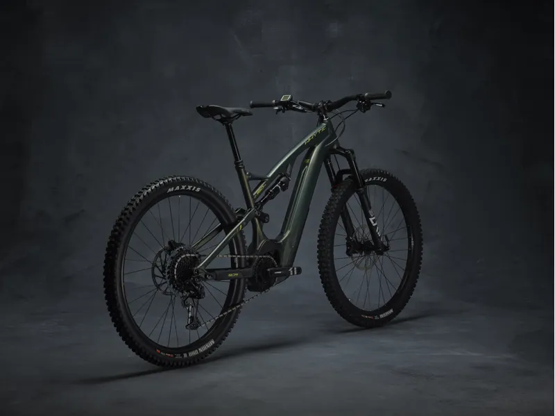 Whyte E-150 RS 29er Electric Mountain Bike 2021 Matt Moss/Yellow/Khaki