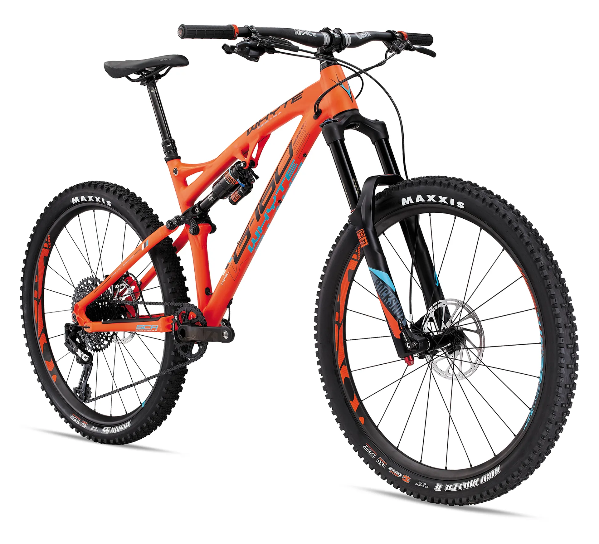 Whyte G160 Works 27.5 Mountain Bike 2017 Orange/Black/Blue
