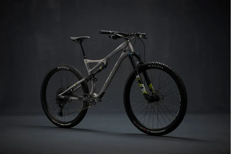 Whyte S 120C R 29er Mountain Bike 2020 Matt zinc with grey/lime